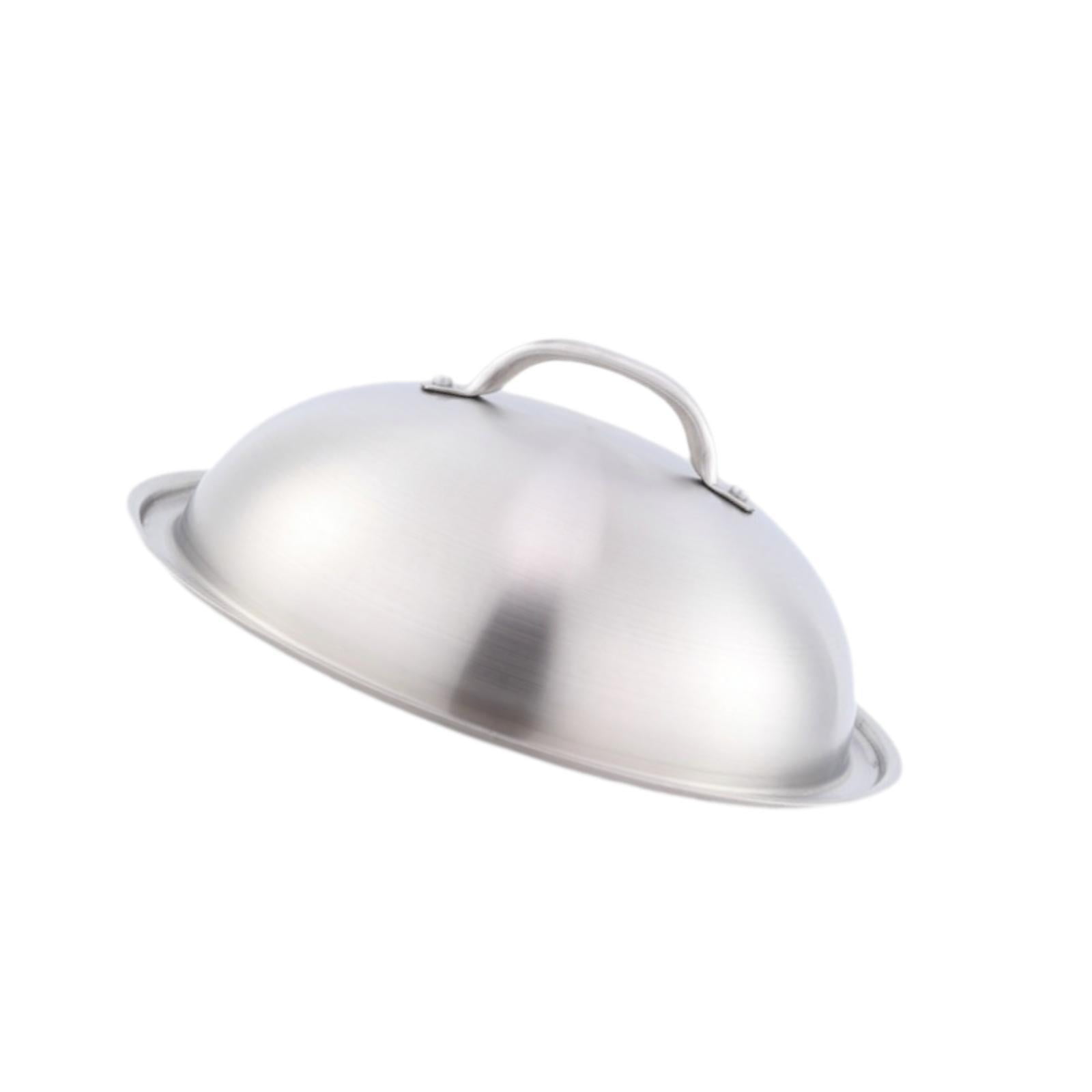 Tongina Cheese Melting Dome Steaming Cover 12.6'' Universal Stainless ...