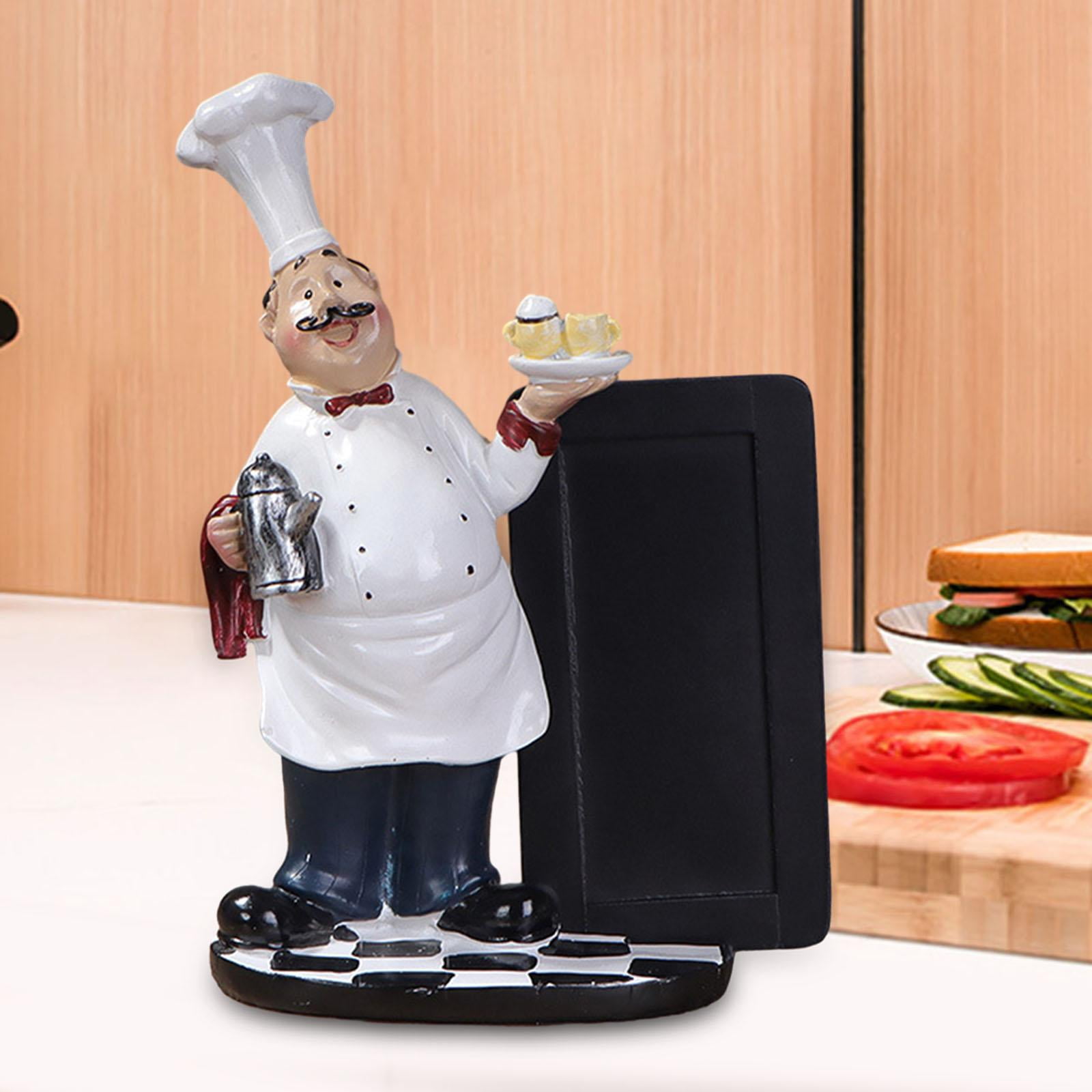 Tongina Chef Figurine /Chef Decor Statue/ Collectible Craft Chef ...