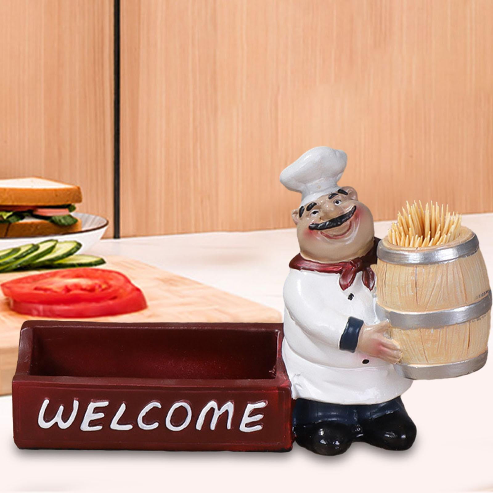 Tongina Chef Figurine /Chef Decor Statue/ Collectible Craft Chef ...