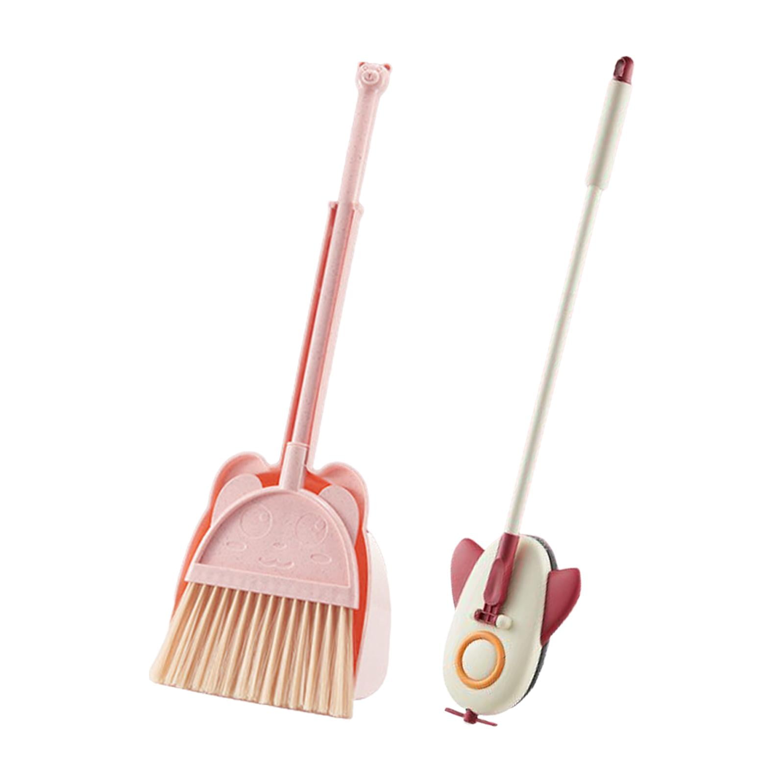 Tongina Child Broom Mop and Dustpan Set Housekeeping Play Set Kids ...