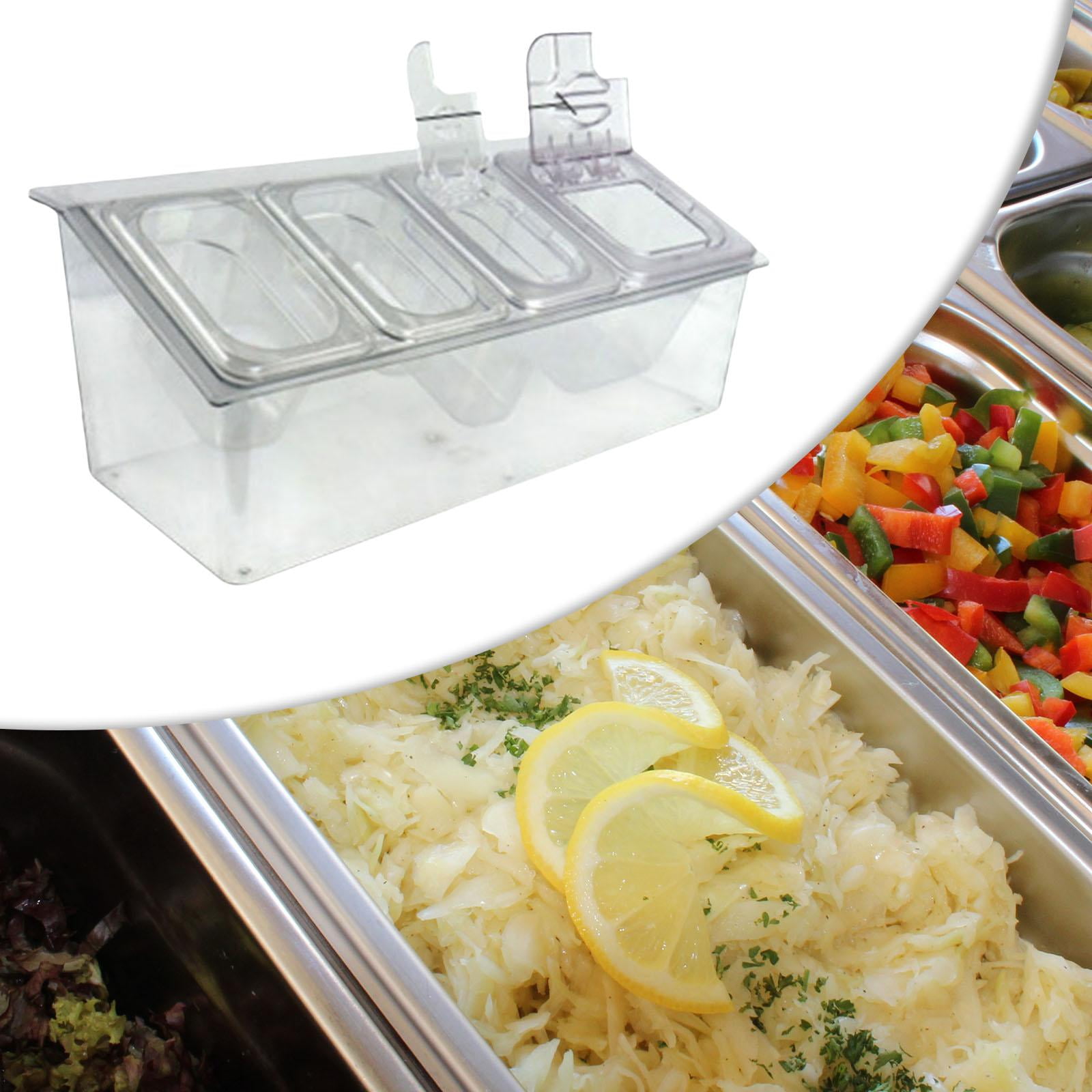Tongina Chilled Condiment Server Bar Salad Taco Chilled Fruit Salad ...