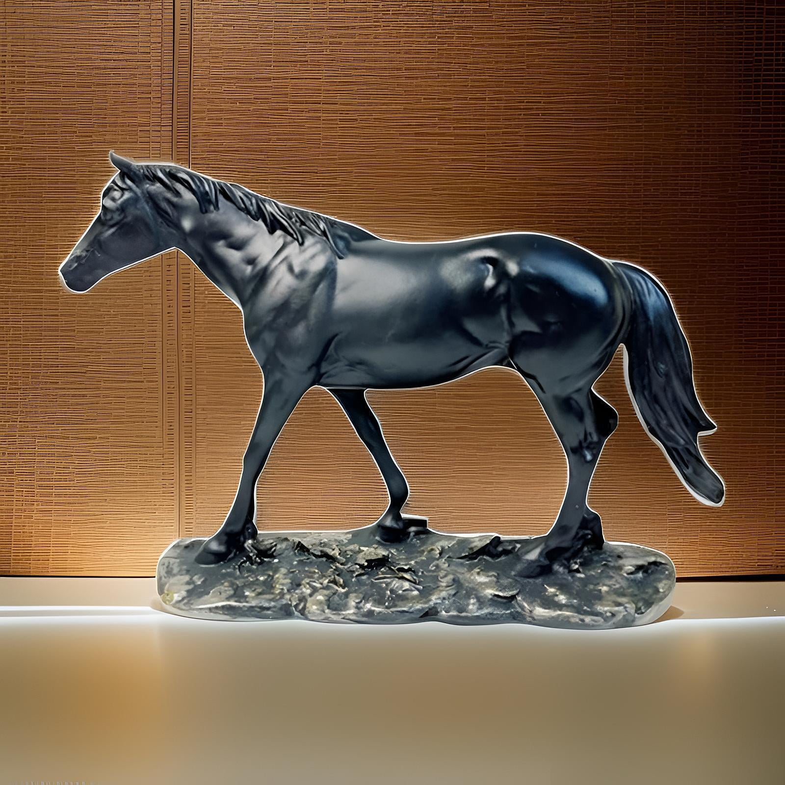 Tongina Chinese Horse Statue Horse Statue Crafts Desk Decorations Horse ...