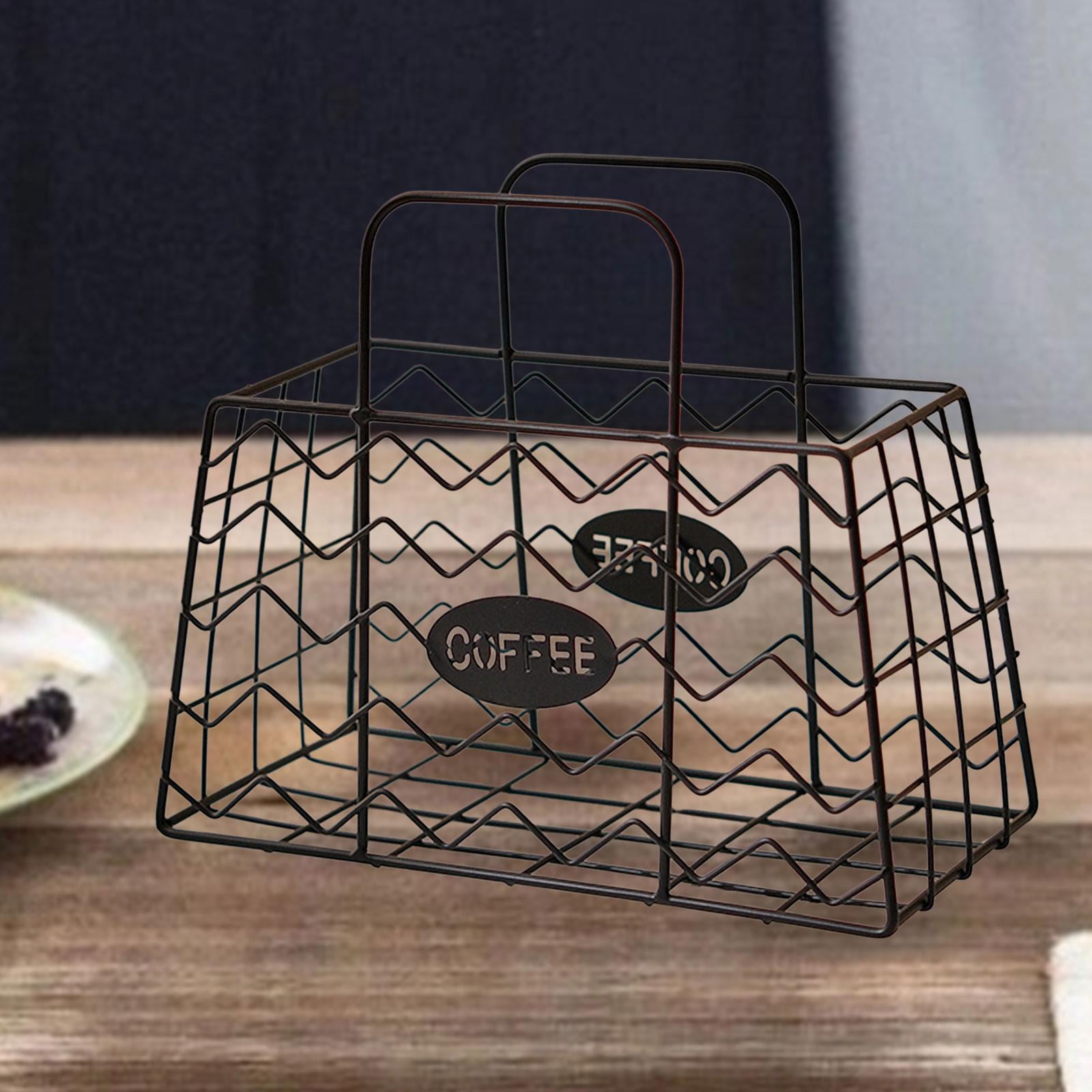 Tongina Coffee Pod Basket Coffee Bar Accessories Creamer Holder Iron ...