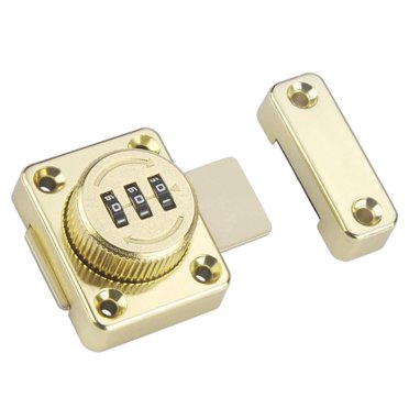 Garage Door L-Handle Lock with Inside Slide Lock Latch Mechanism Set ...