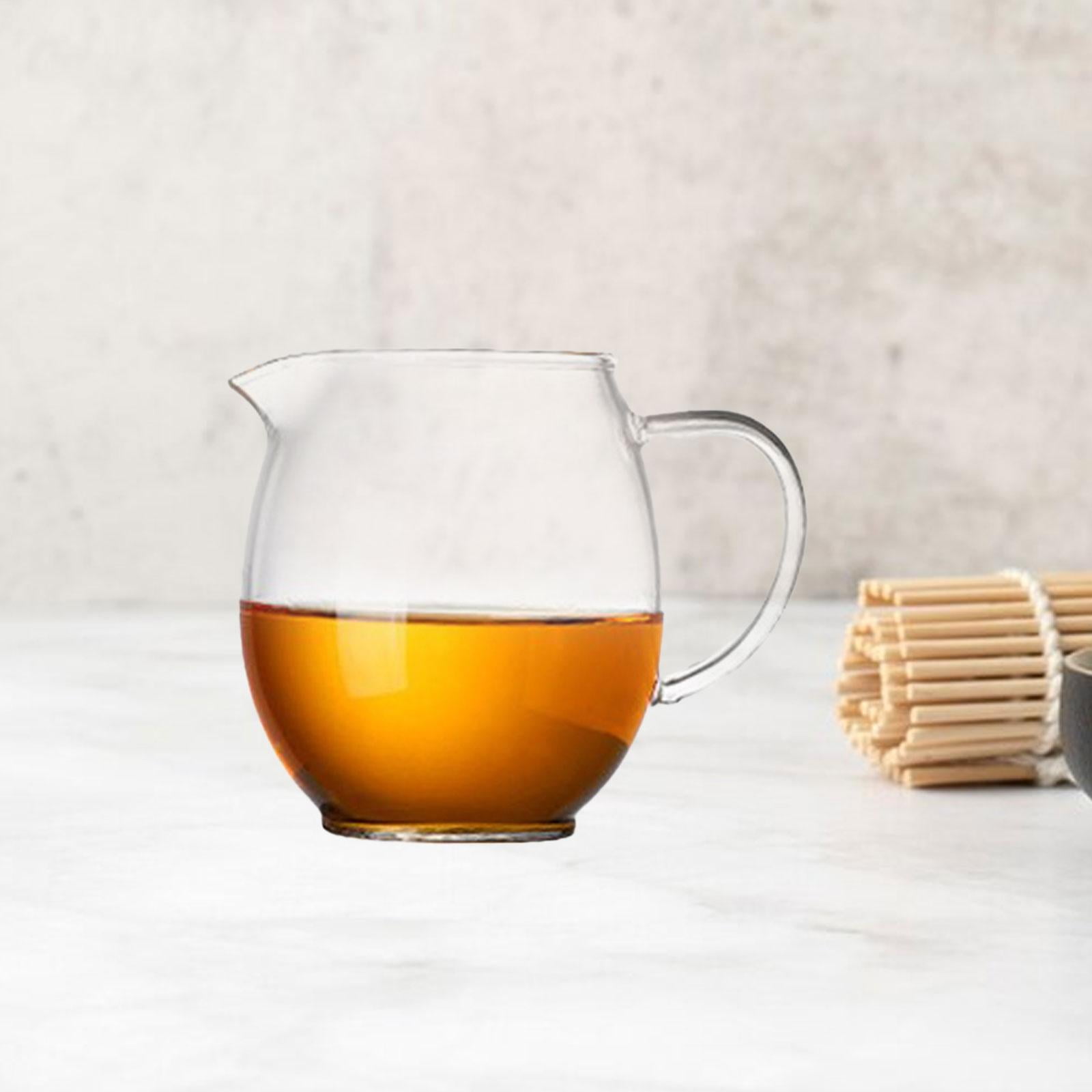 Tongina Creamer Pitcher Tea Cup Glassware, Multipurpose Glass Milk ...