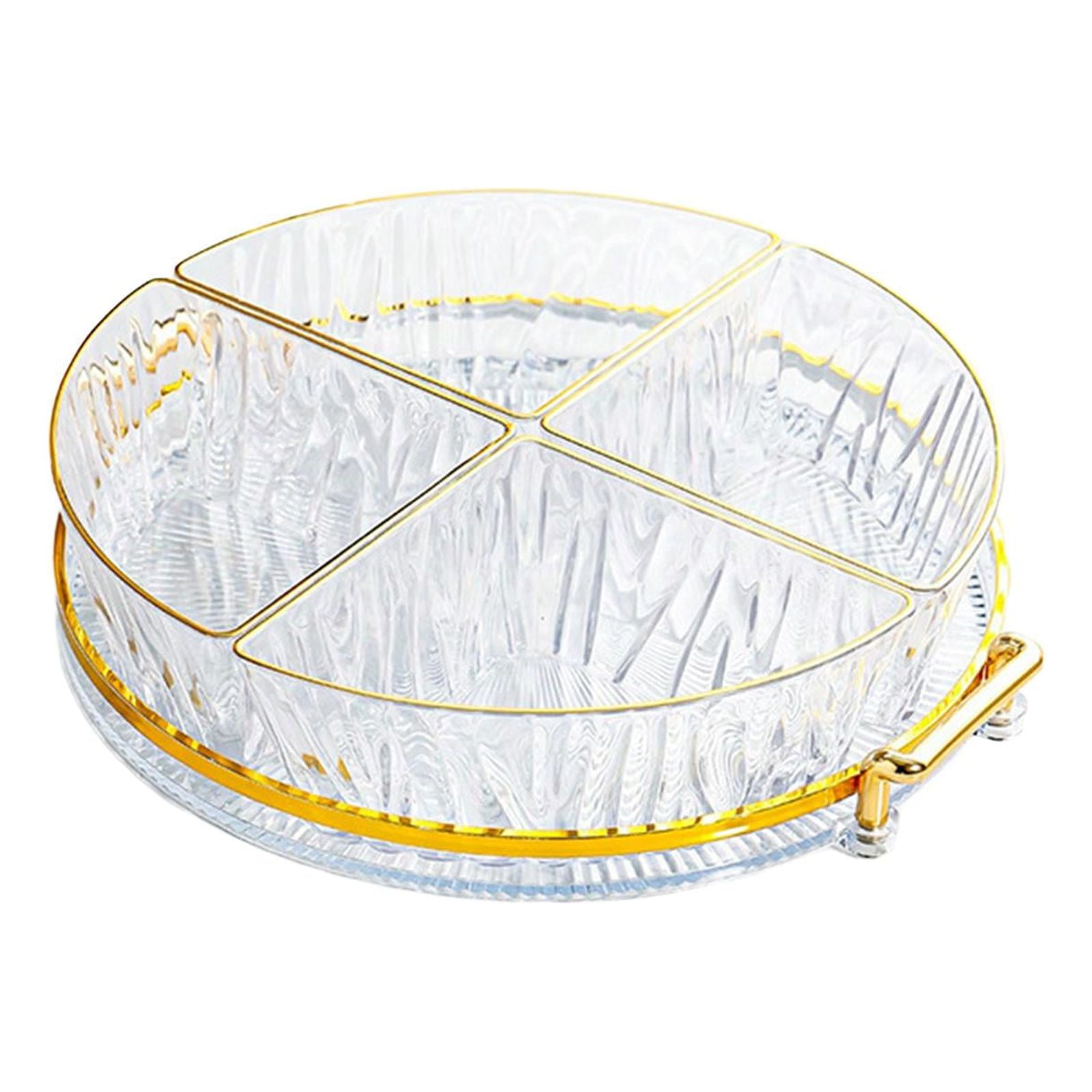 Tongina Divided Serving Dishes Chips and Dip Serving Bowls Relish Tray ...