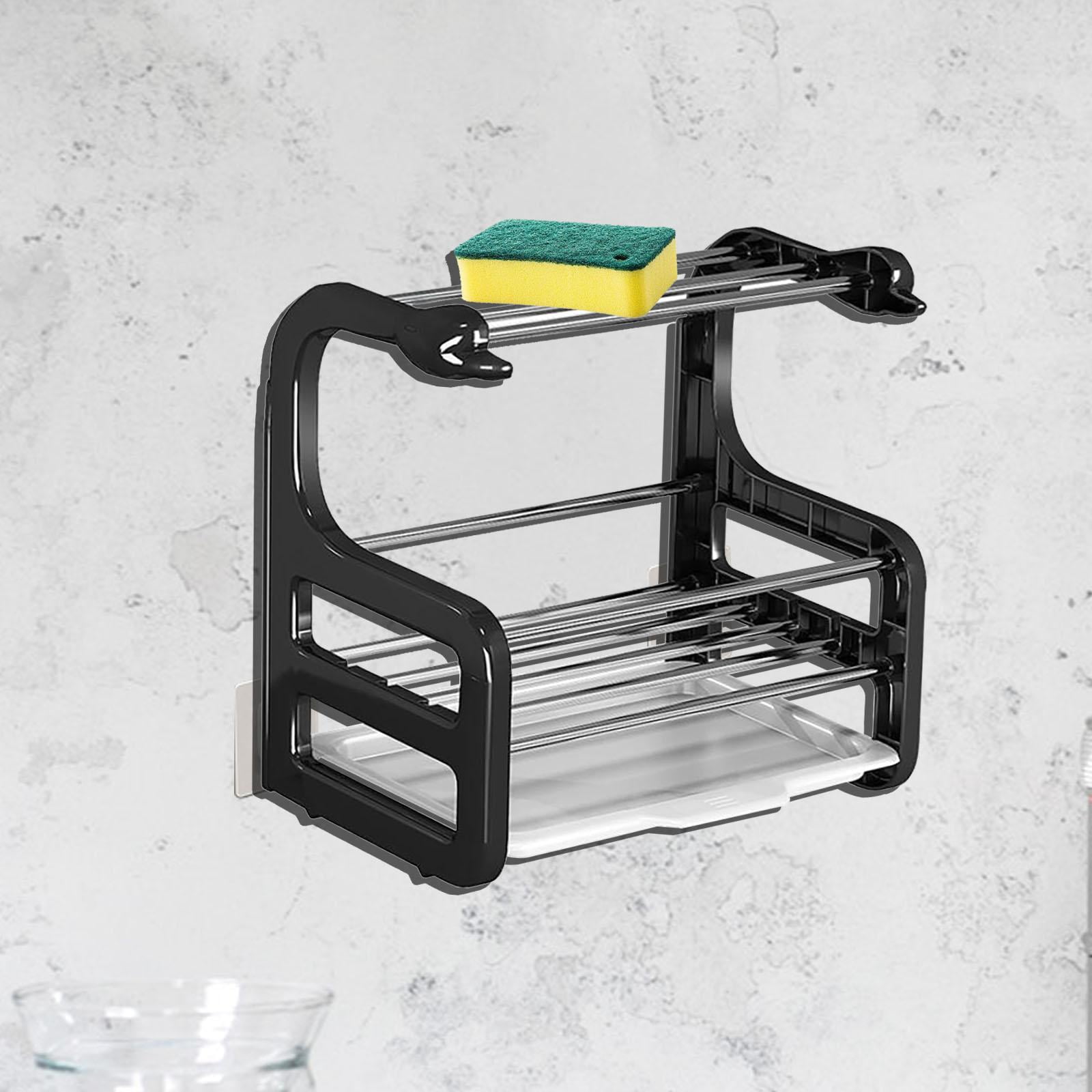 Tongina Drain Rack Rag Rack Dish Cloth Rack Metal Rack Sturdy Sponge ...