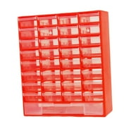 Wall-Mounted Garage Storage Bins - 30-Compartment Garage Organization ...