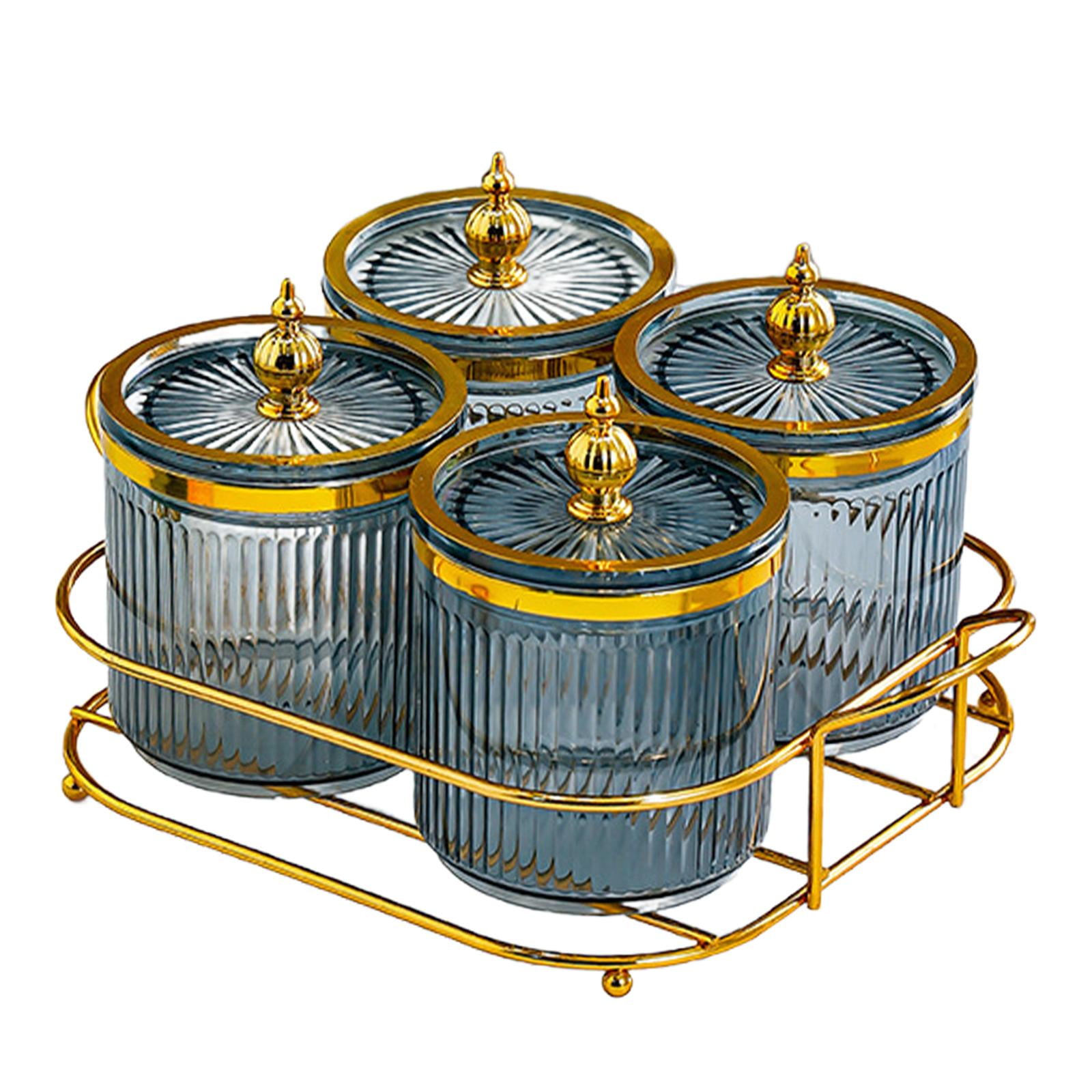 Tongina Dry Fruit Tray with Lid Appetizer Serving Plate with Tray ...