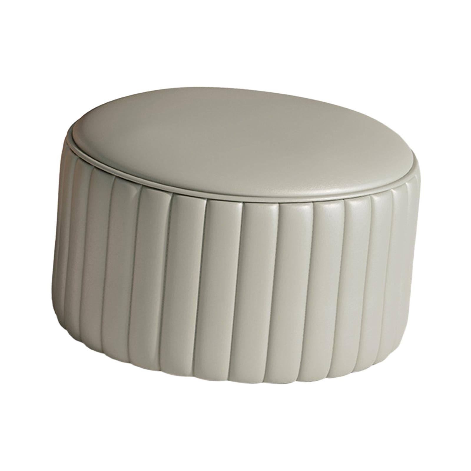 Tongina Foot Rest Stool, Round Footstool, Removable Foot Stool, Sofa ...