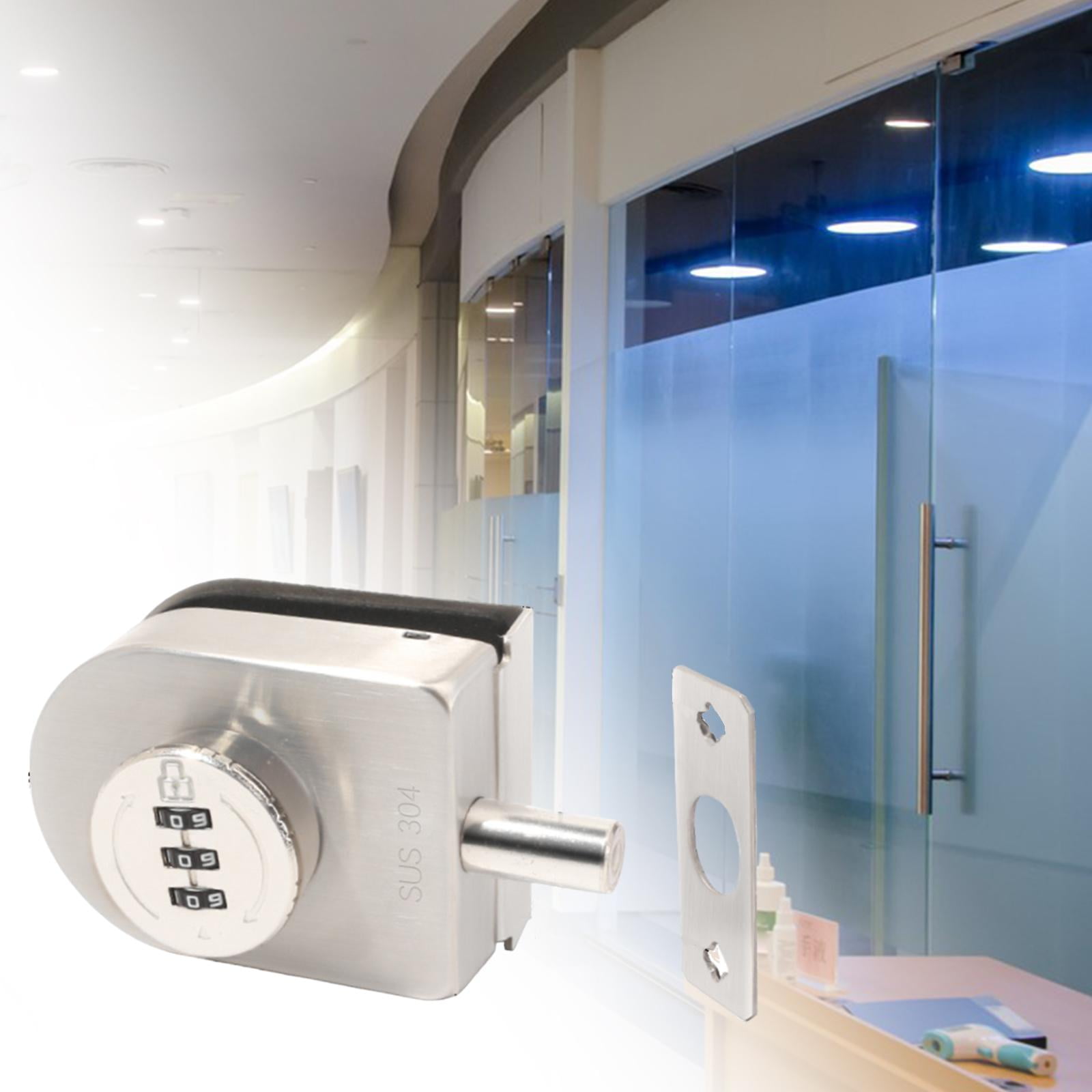 Tongina Frameless Glass Door Lock Latch, Floor Latch, Fits 10-12mm ...