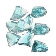 Celestial Fire Glass 10lb Silver Reflective Fire Glass Diamonds for ...