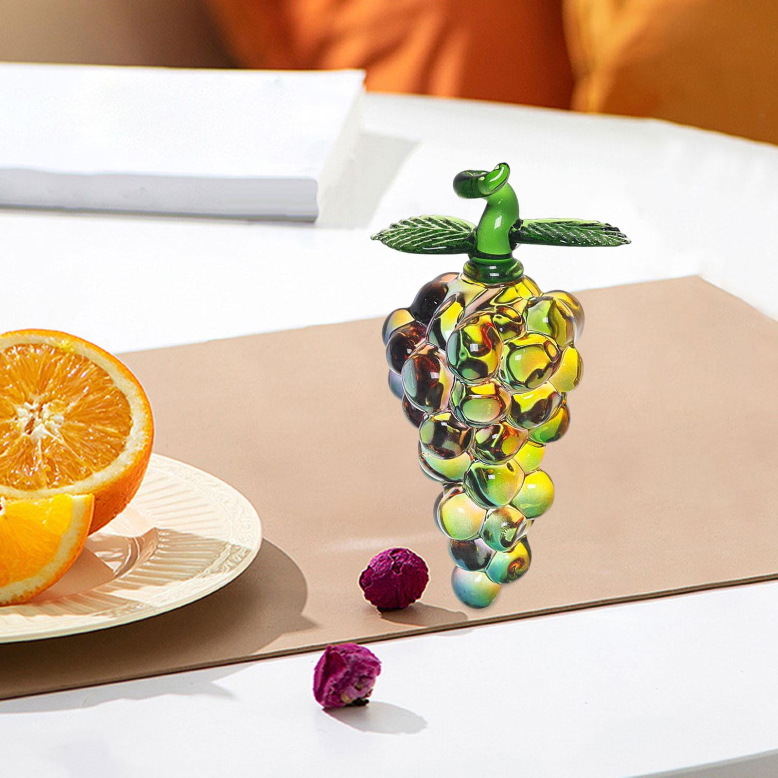 Tongina Glass Fruit Figurine Crystal Statue Paperweight Cute Decorative ...