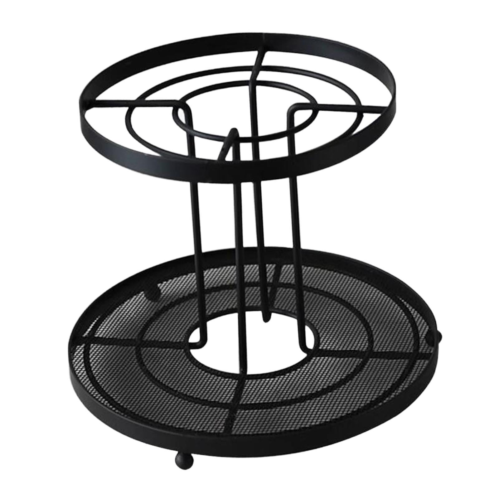 Tongina Glass Jar Stand Rack Beverage Glass Jar Holder Countertop Water ...