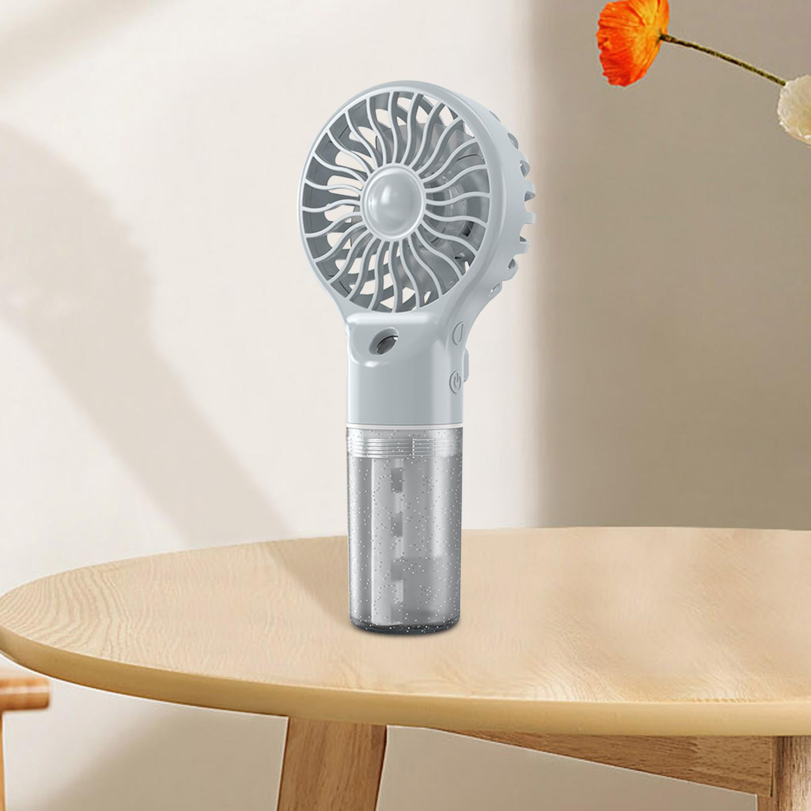 Tongina Handheld Personal Spray Mist Fan Length 17.5cm with 4 Speeds ...