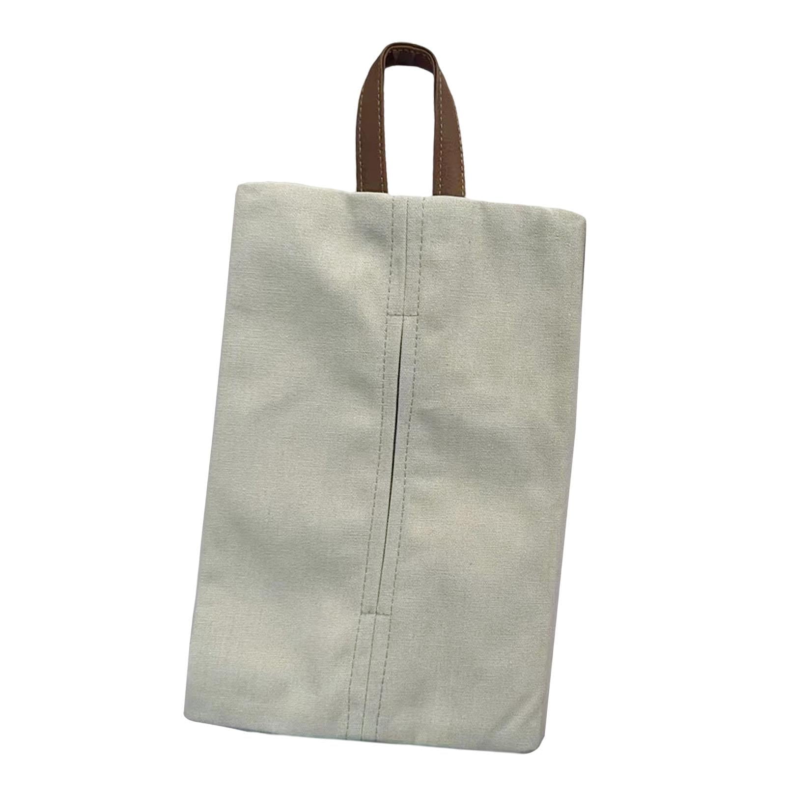 Tongina Hanging Tissue Cover Bag Paper Holder Portable Reusable Storage ...