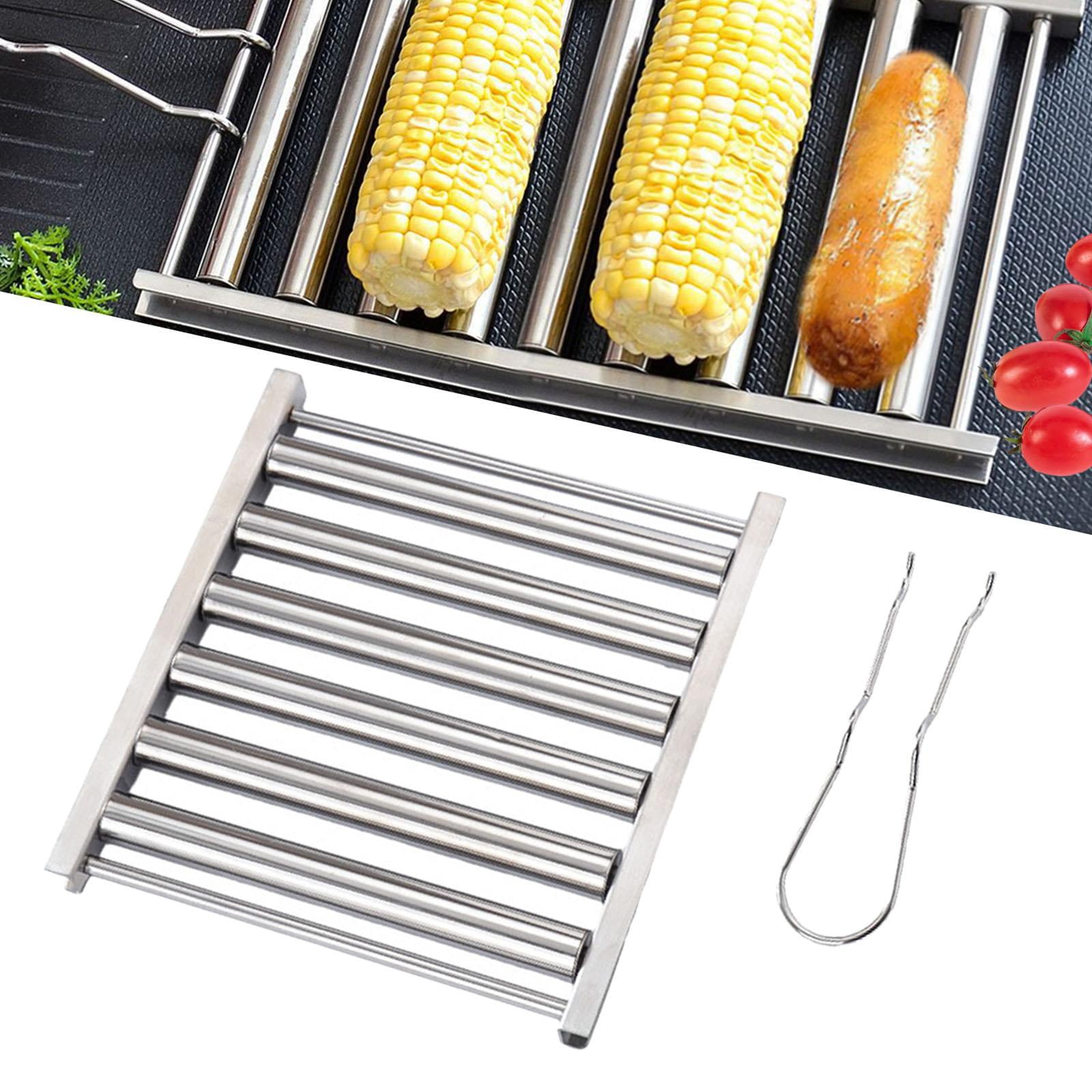 Tongina Hot Dog Roller Sausage Roller Rack Stainless Steel Evenly ...
