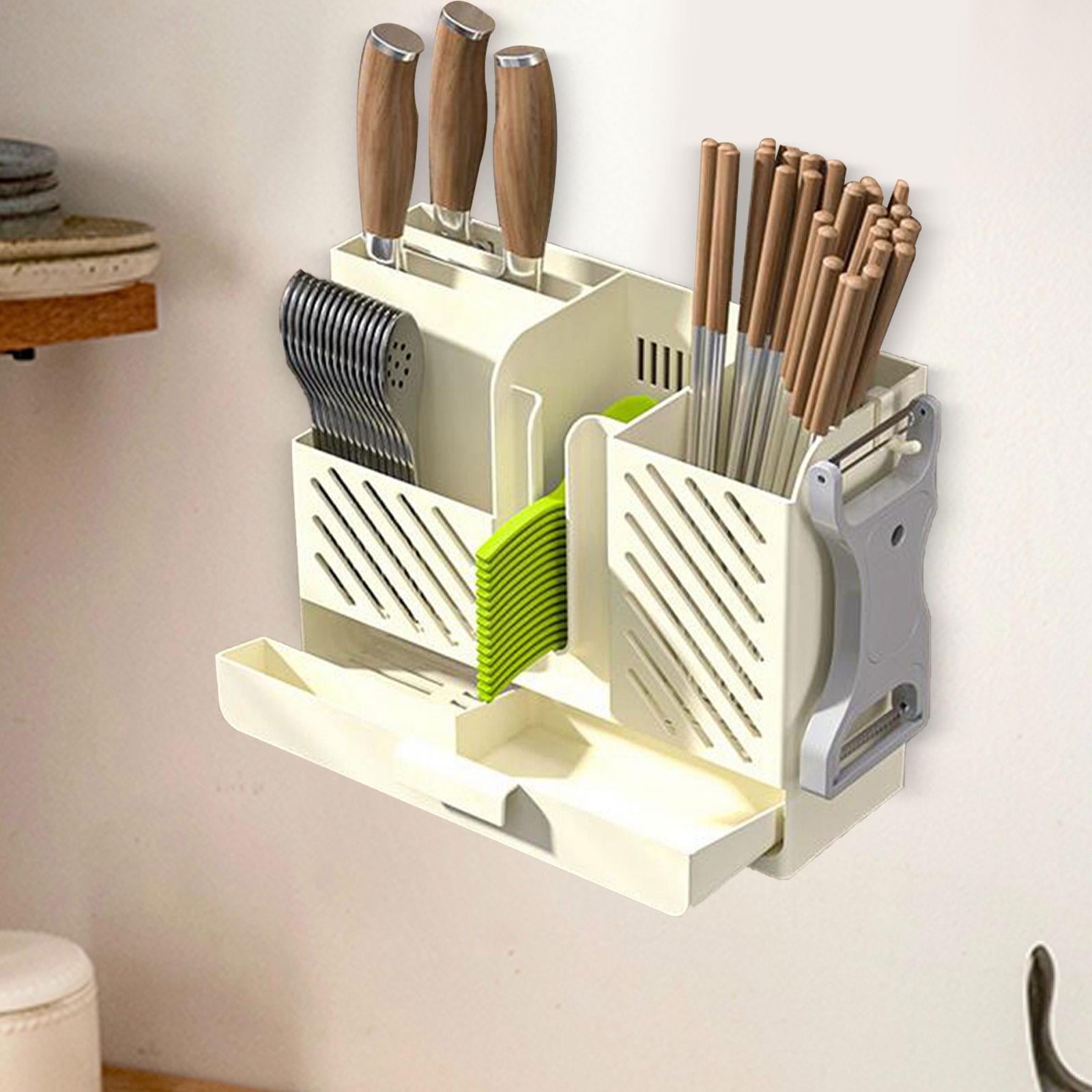 Tongina Kitchen Utensil Holder Cooking Utensil Organizer Flatware ...