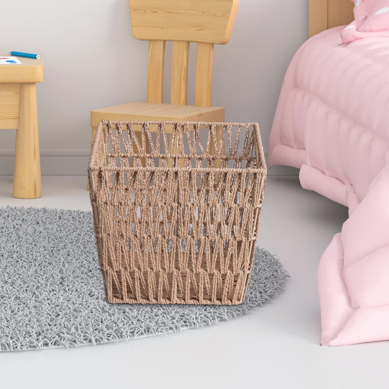 Tongina Laundry Basket, Laundry Hamper, Decorative Paper Rope Storage ...