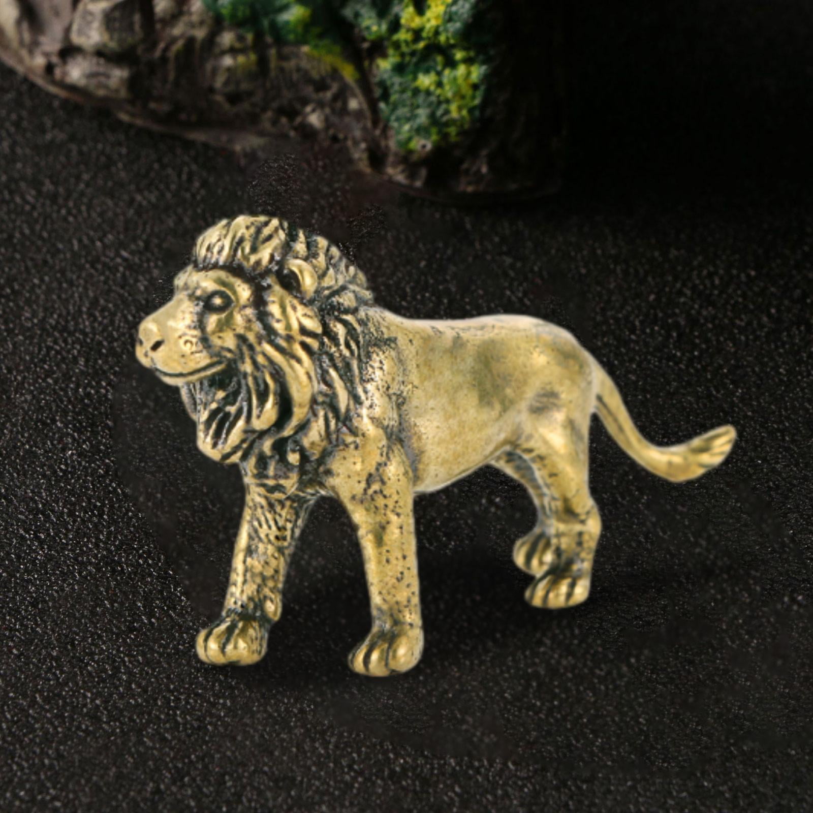 Tongina Lion Statue Tea Pet Desktop Collection Tea Trays Accessories ...