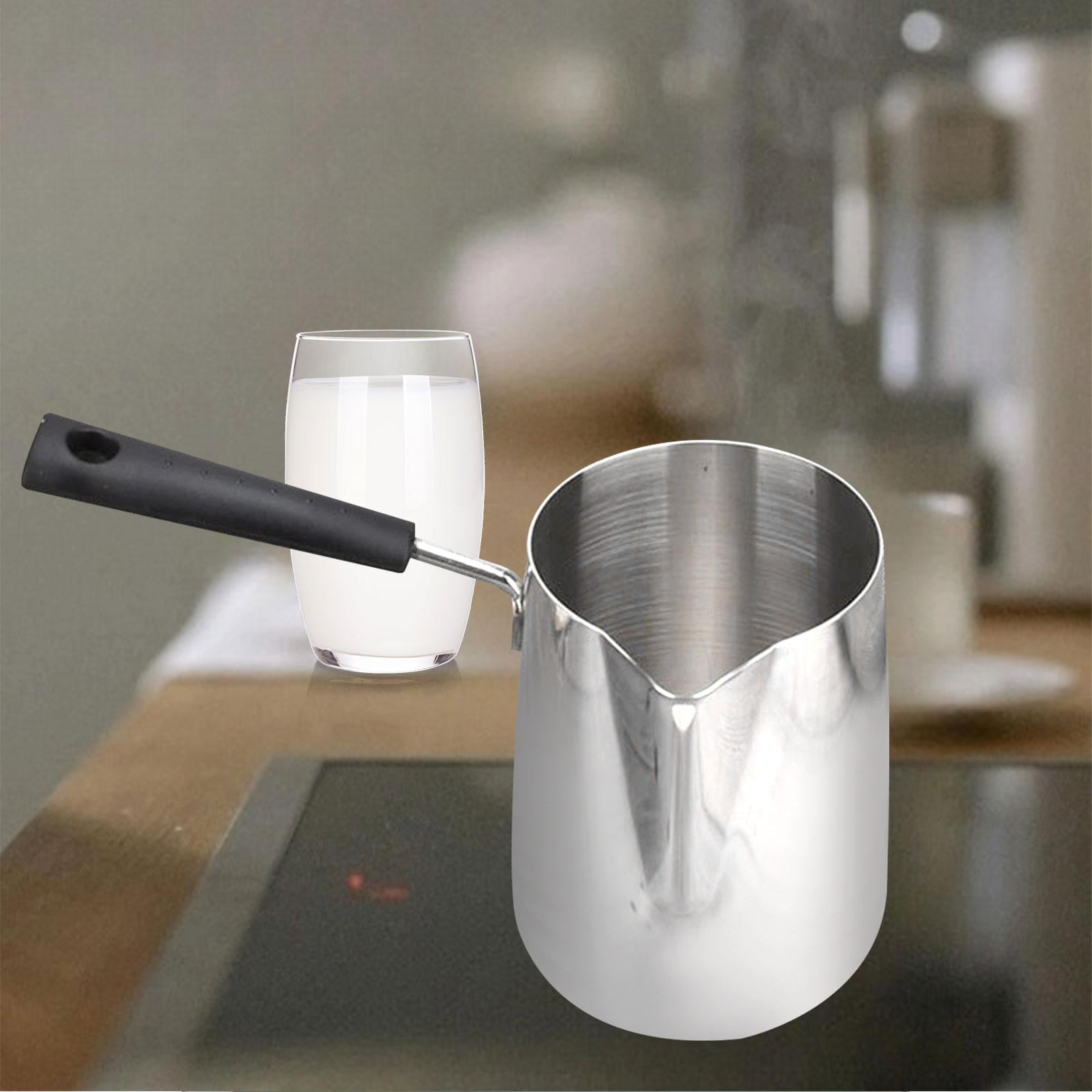 Tongina Milk Frothing Pitcher Jug Coffee Pitcher Slant Pouring Mouth ...