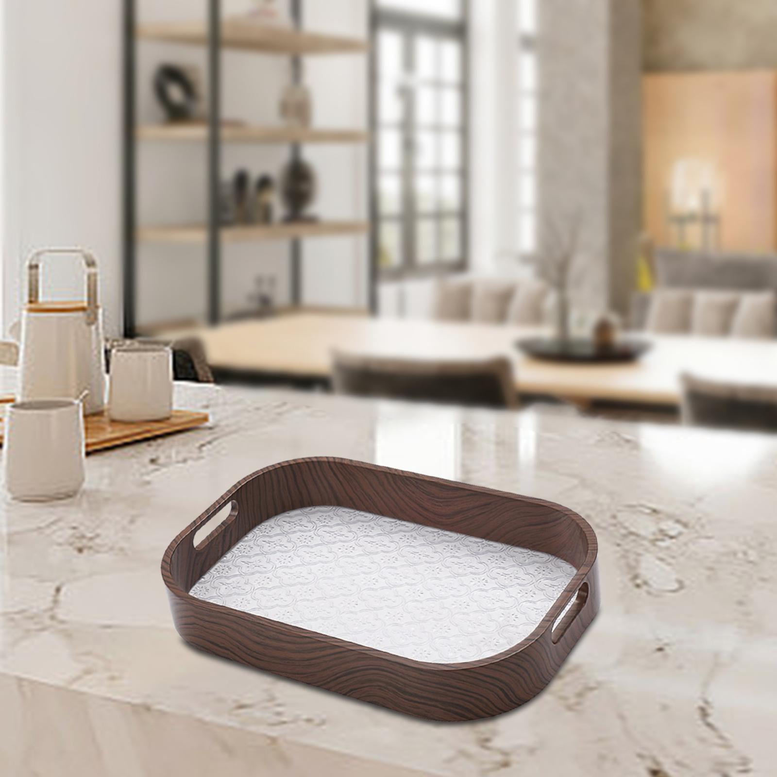 Tongina Multifunctional Serving Tray Dinner Trays Multipurpose Bar Tray ...