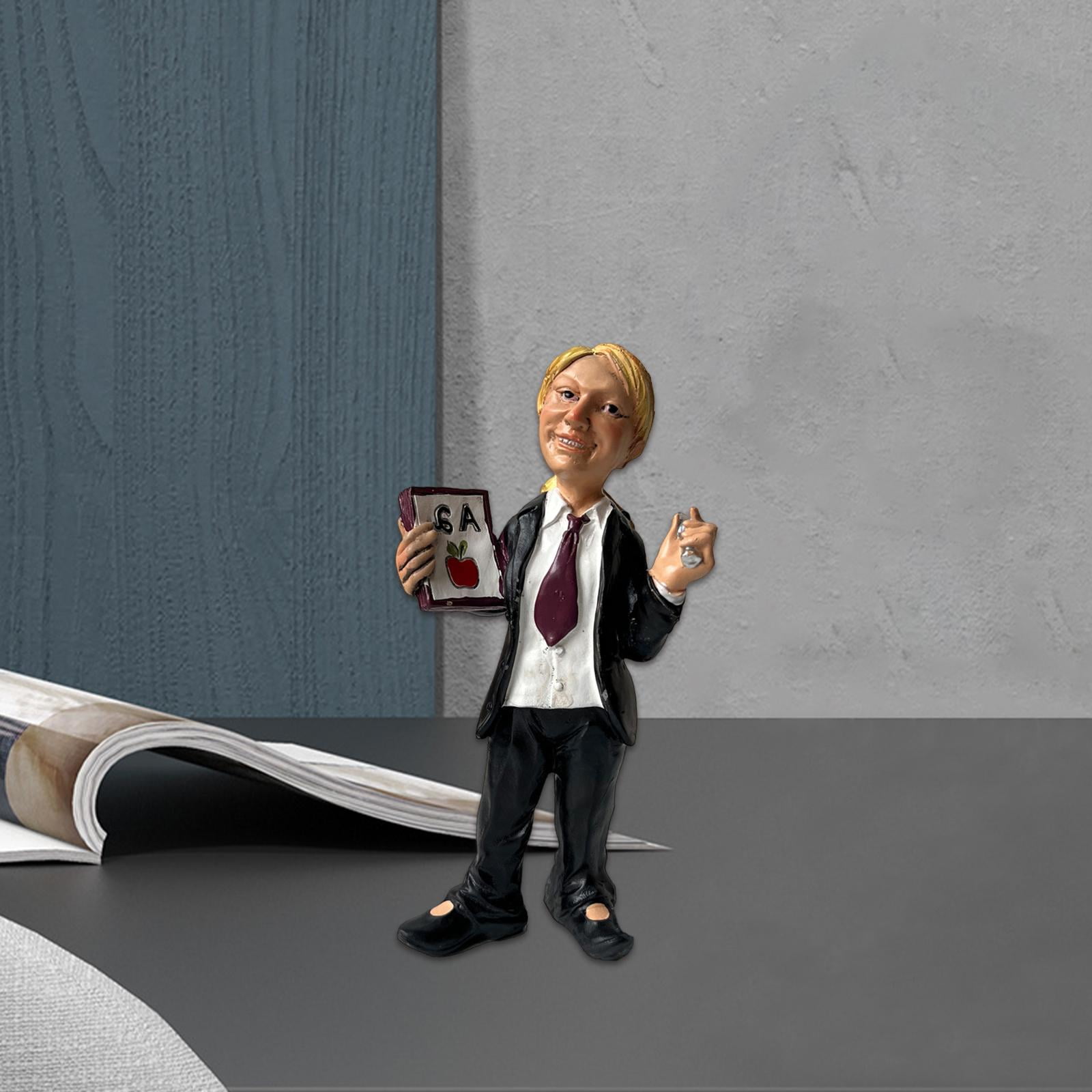 Tongina Person Sculpture Human Crafts Ornament Home Modern Worker ...