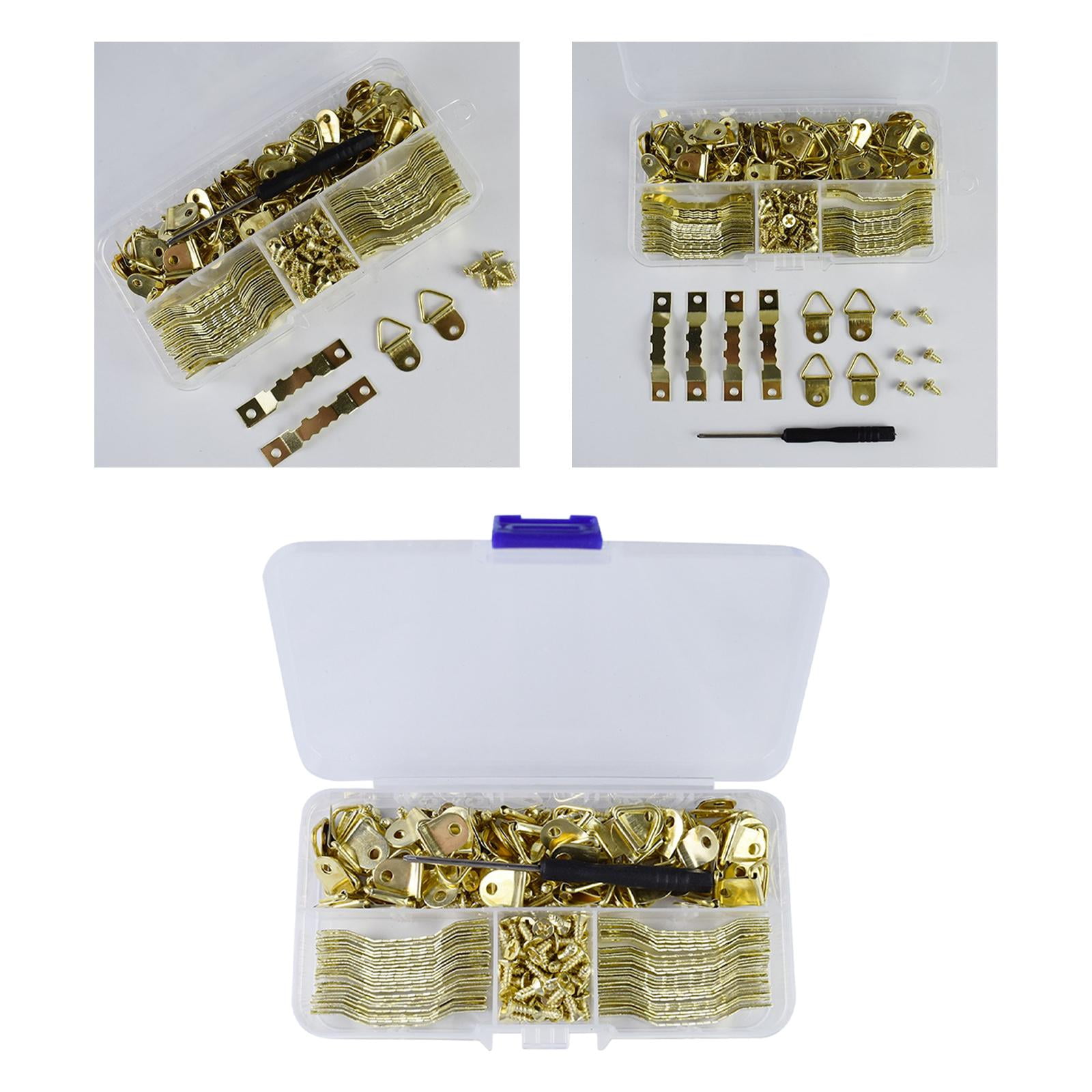 Tongina Picture Hanging Set, Picture Hangers, Hooks with Storage Box ...