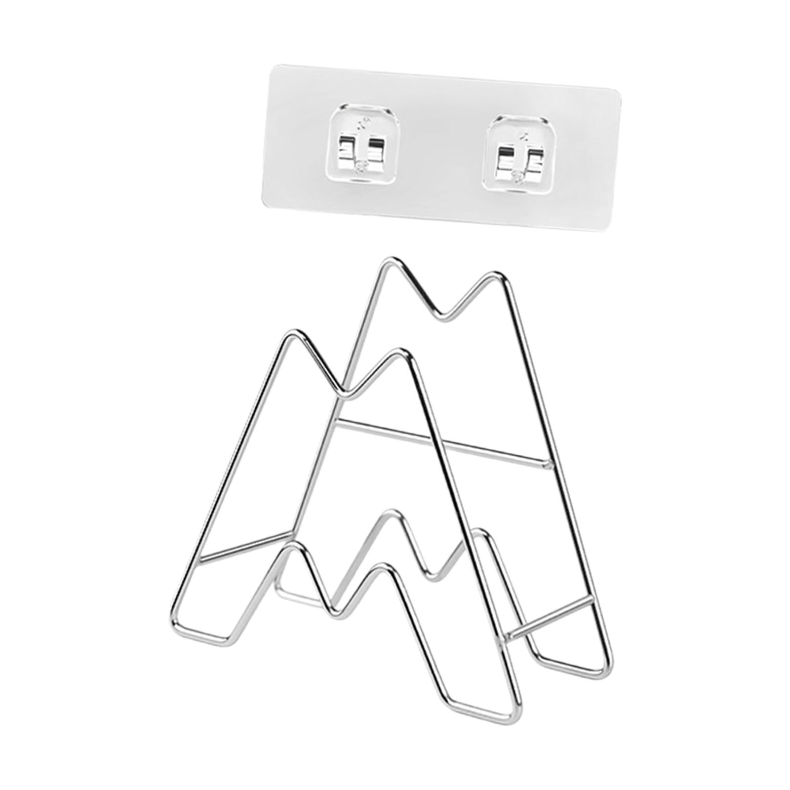 Tongina Pot Lid Holder Pots and Pans Holder Multifunctional Stainless ...