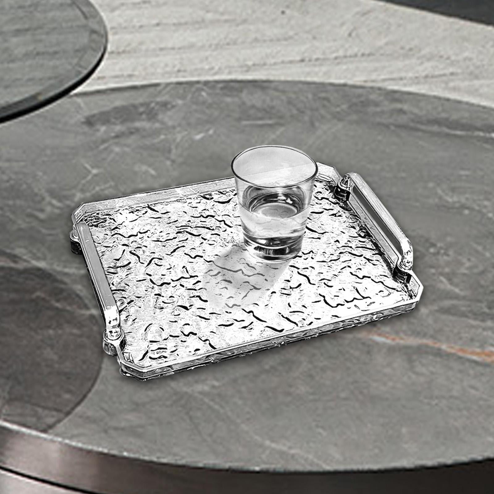 Tongina Rectangle Serving Tray Bathroom Countertop Vanity Tray ...