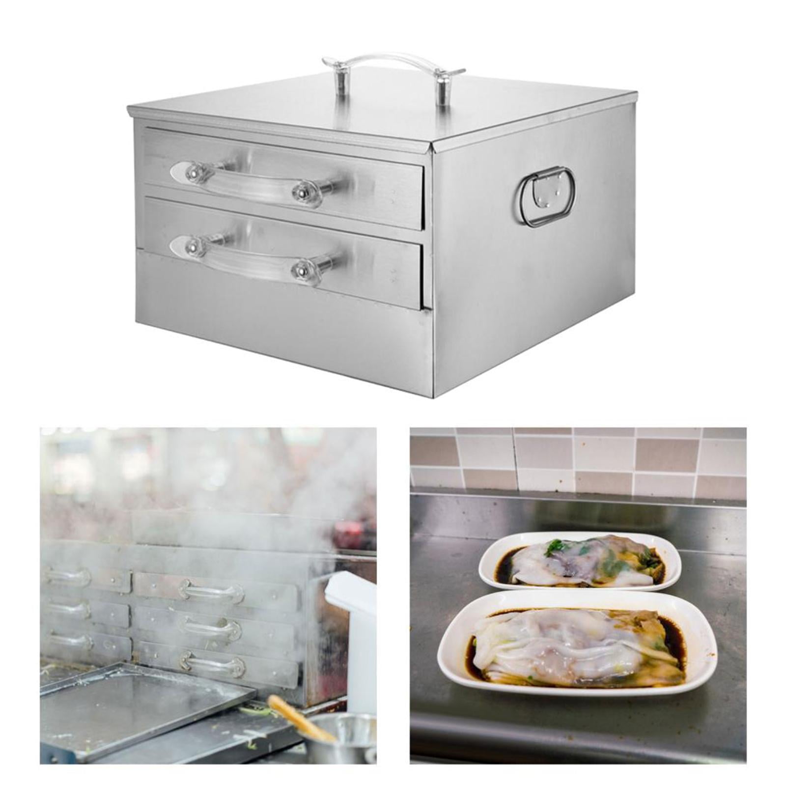 Tongina Rice Noodle Roll Steamer Machine Bun Steam Machine 2 Layers ...