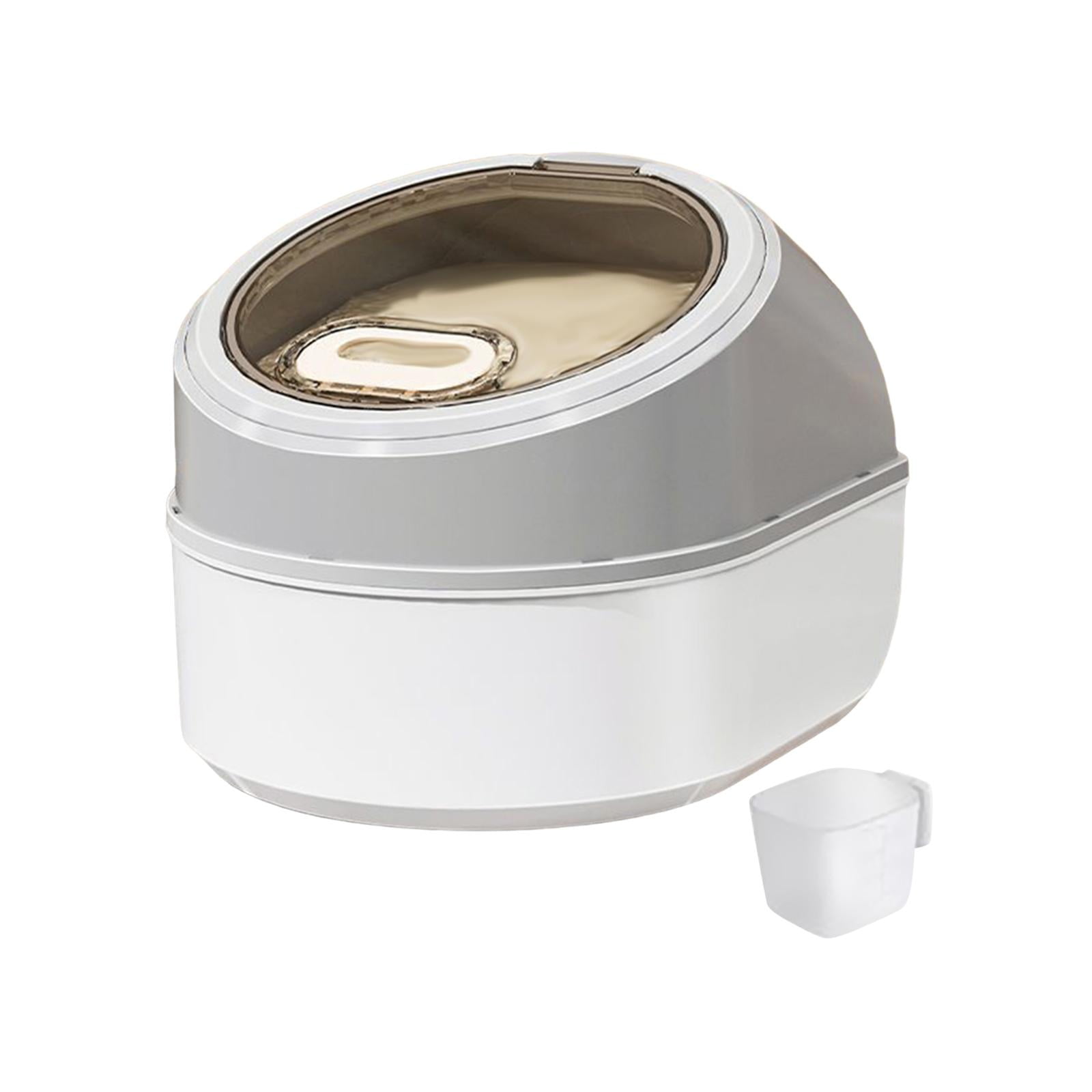 Tongina Rice Storage Container Large Capacity Cereal Dispenser Bucket ...