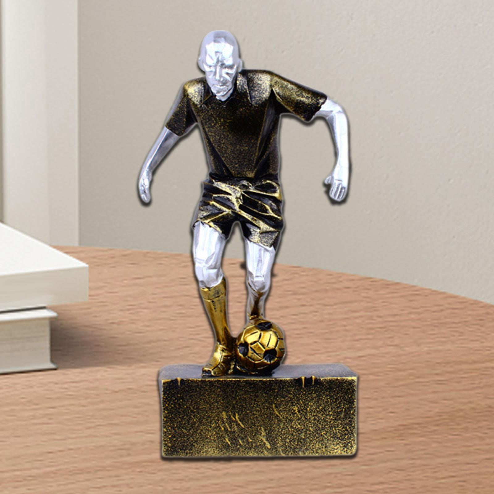 Tongina Soccer Player Sculpture Home Decoration Simple Resin Decorative ...