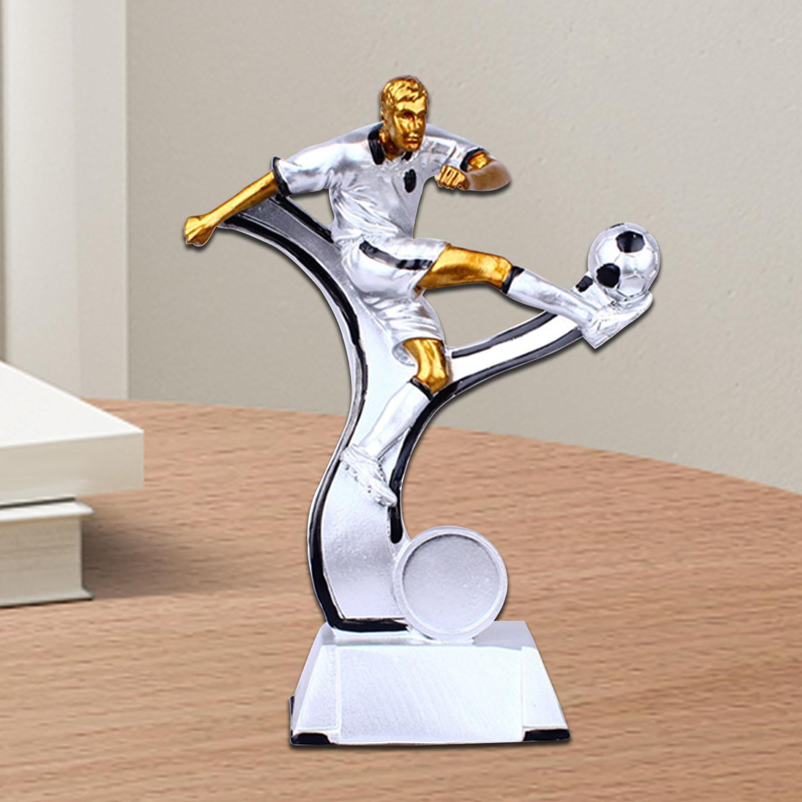 Tongina Soccer Player Sculpture Home Decoration Simple Resin Decorative ...