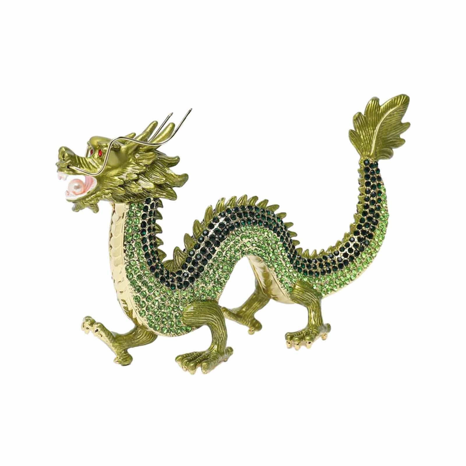 Tongina Spring Festival Chinese Dragon Sculpture Statue Table Ornament ...