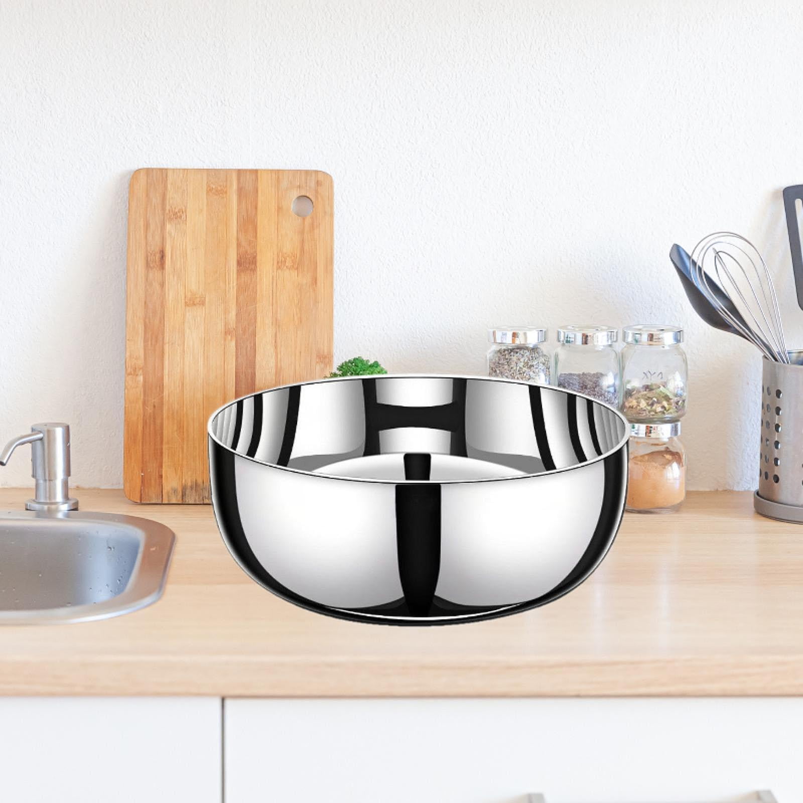 Tongina Stainless Steel Basin Dinner Buffet Server Cooking Mixing Bowl ...