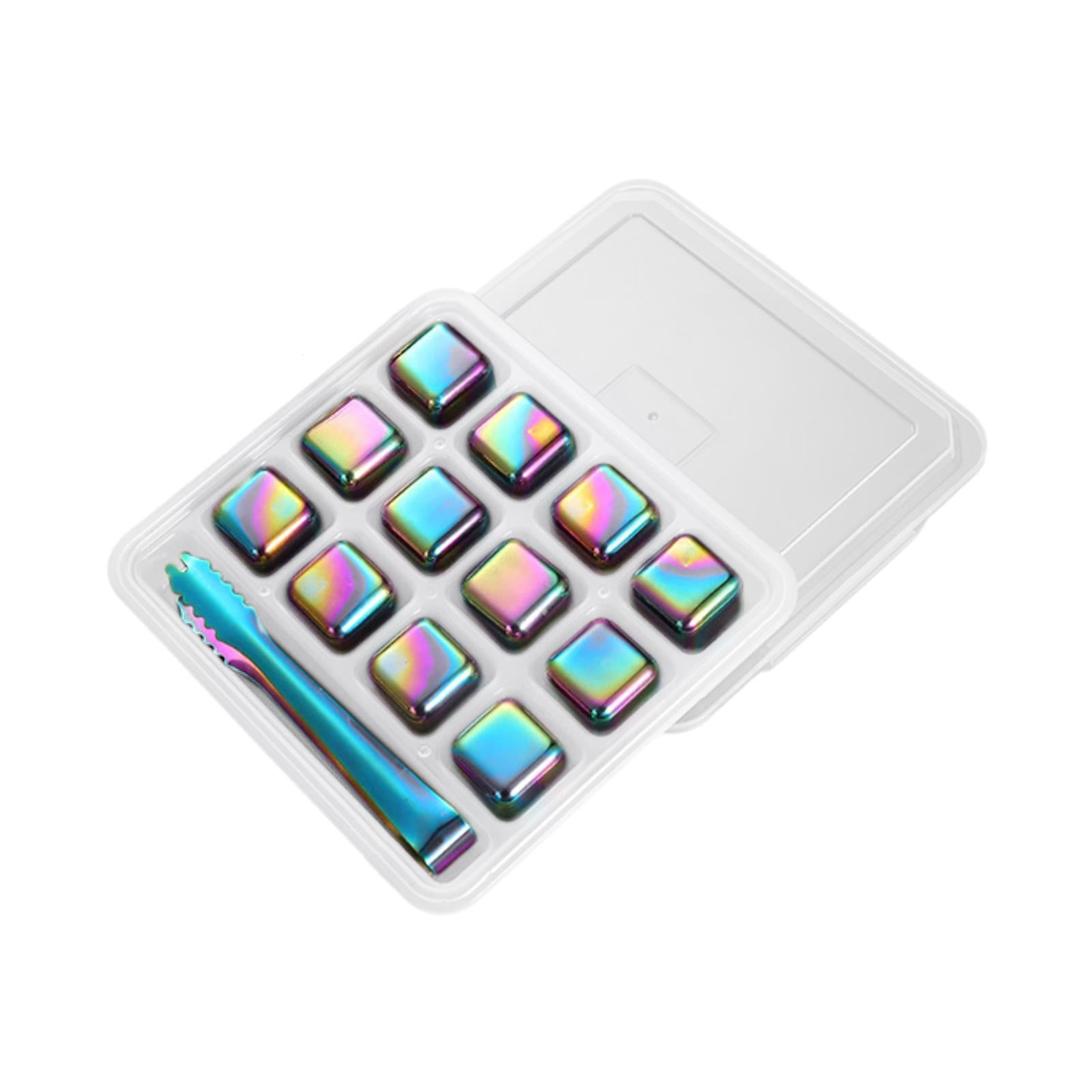 Tongina Stainless Steel Ice Cubes Quickyly Cooling Food Grade Drinks ...