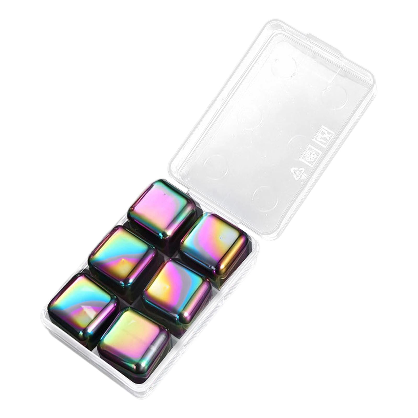 Tongina Stainless Steel Ice Cubes Quickyly Cooling Food Grade Drinks ...