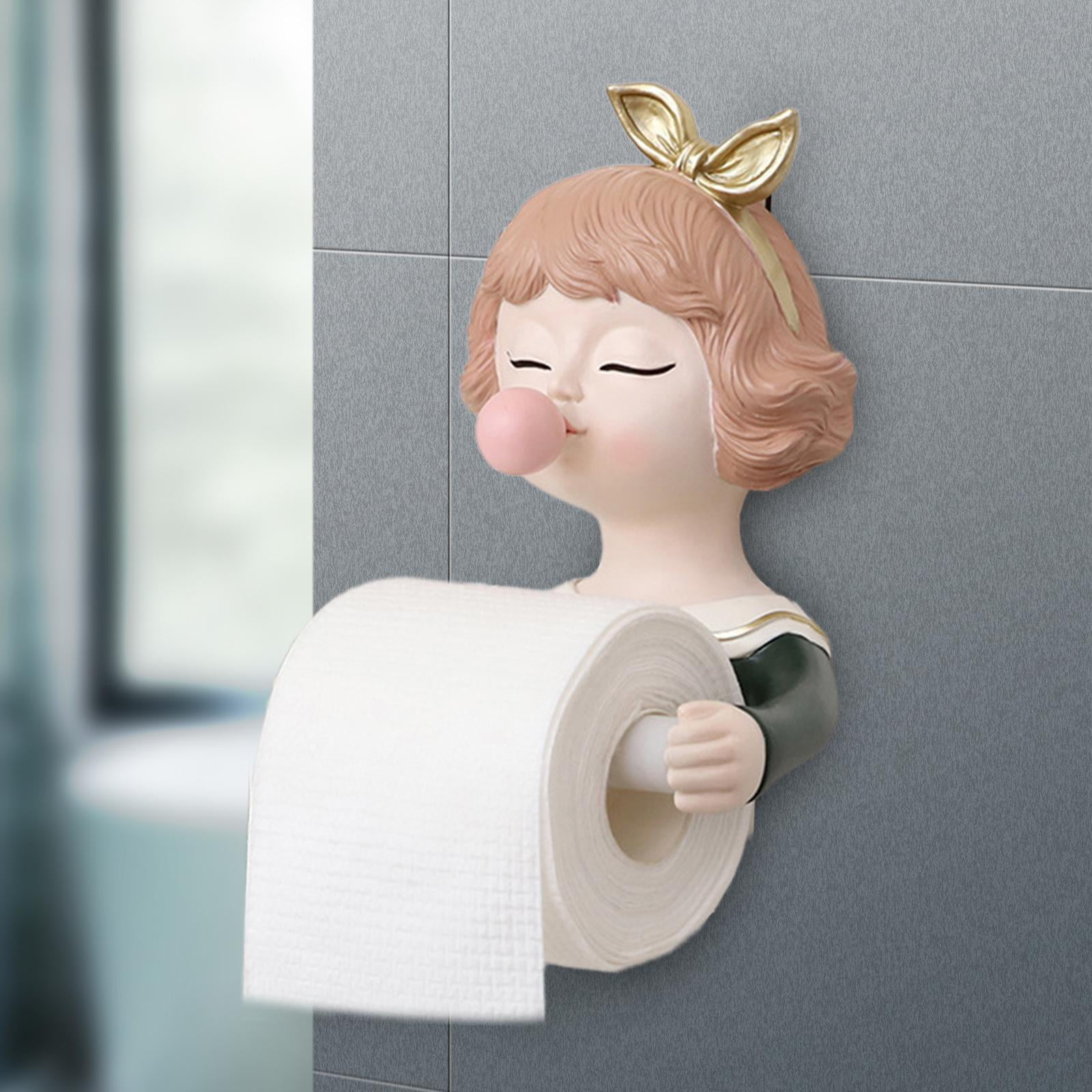 Tongina Toilet Paper Holder Toilet Tissue Holder Resin Sculpture Wall ...