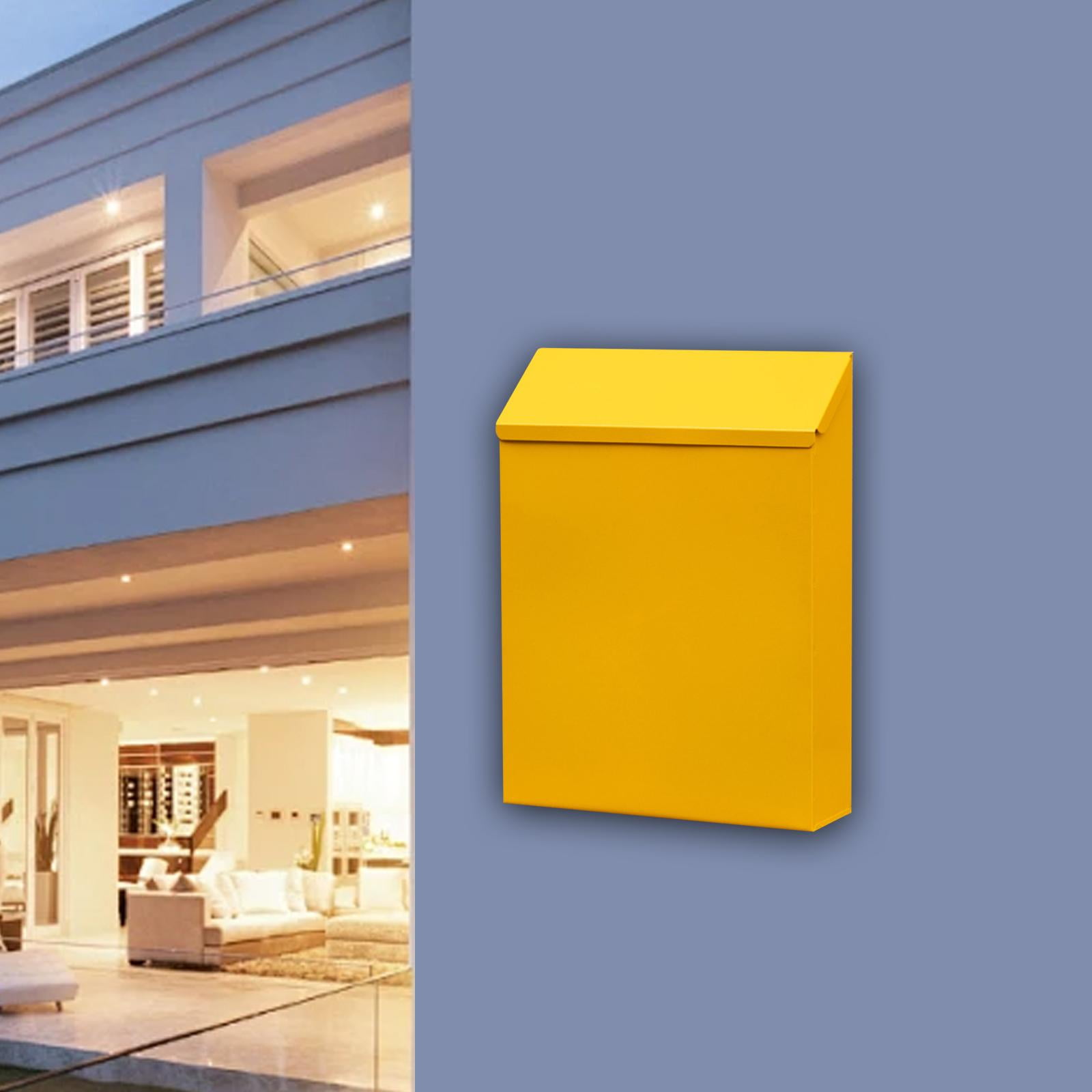 Tongina Wall Mount Mailbox Drop Box with Lock,Letterbox,Decorative Wall ...