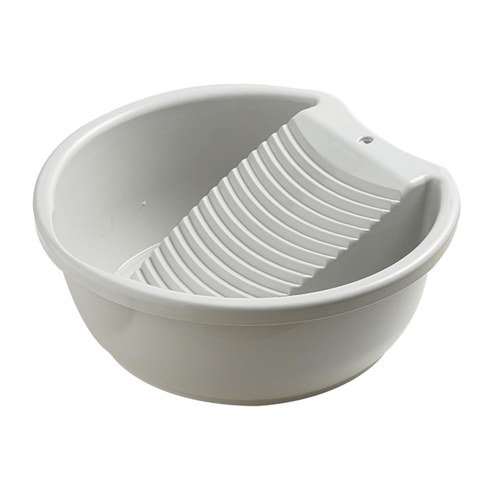 Tongina Washboard Basin, Laundry Basin, Compact Non-Slip Laundry Tub ...