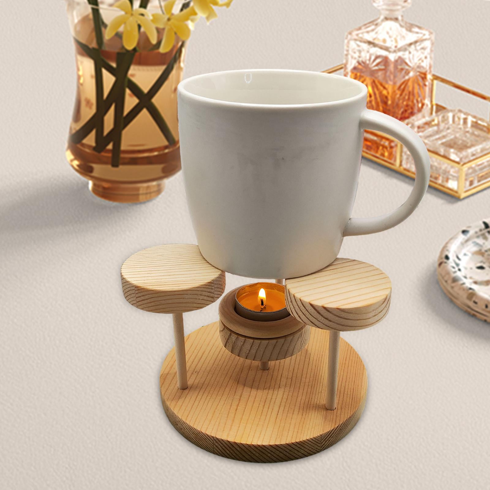 Tongina Wooden Teapot Warmer Teapot Heater Stable Multifunctional Tea ...