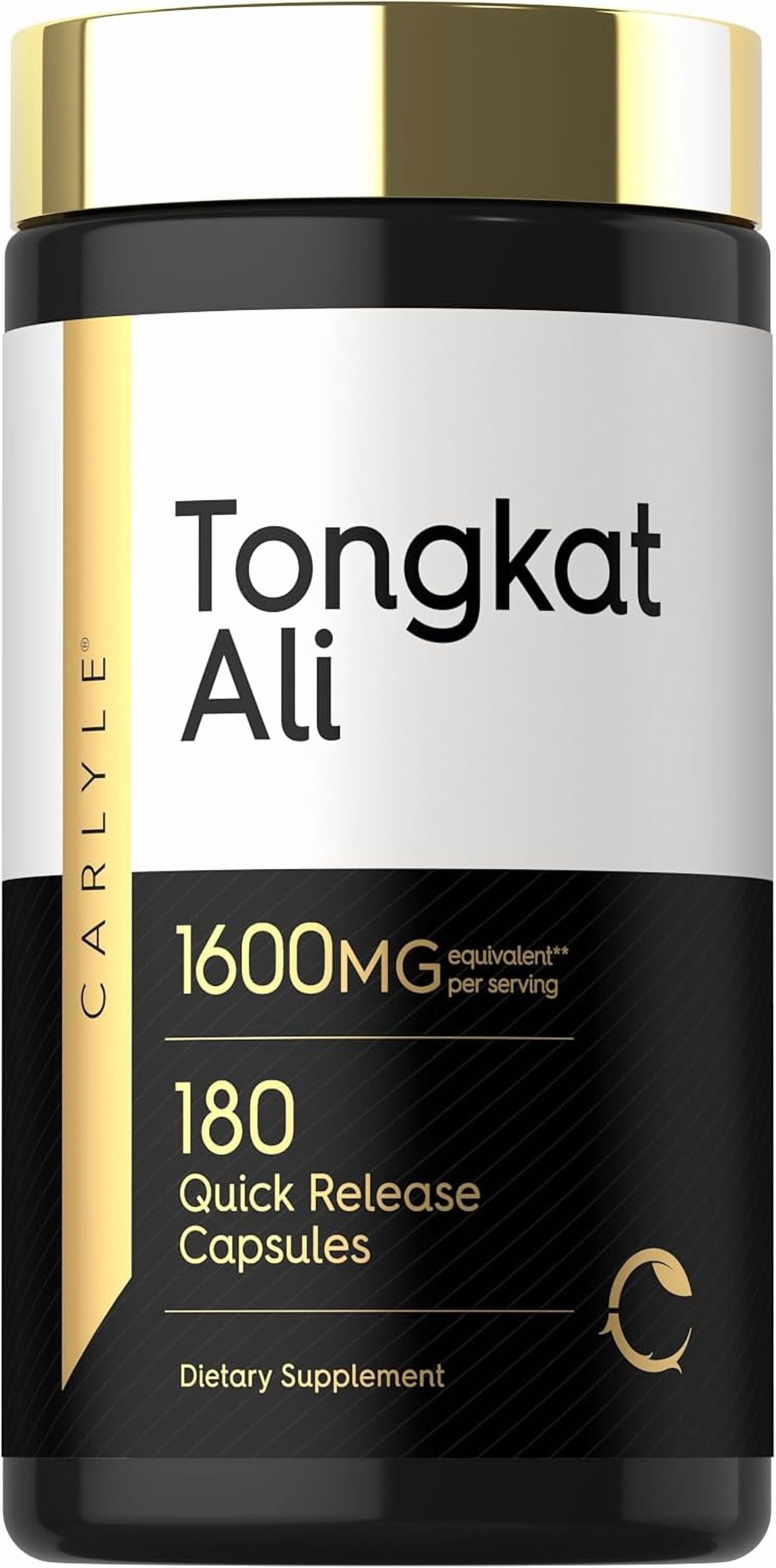 Carlyle, Tongkat Ali, 1600mg, Non-GMO Gluten Free Supplement - Walmart.com