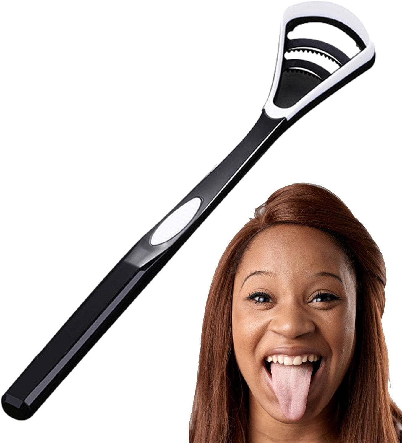Tongue Cleaner | Mouth Brush,Ergonomic Oral Cleaner Scrapers Reduce Bad ...