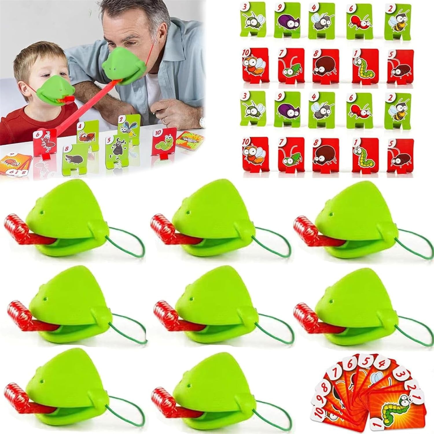 Tongue Shooting Game, Tongue Mask Game, Frog Mask with Blow Multiplayer ...