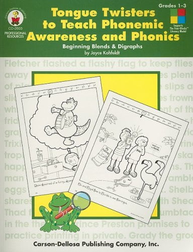 Pre-Owned Tongue Twisters to Teach Phonemic Awareness And Phonics ...