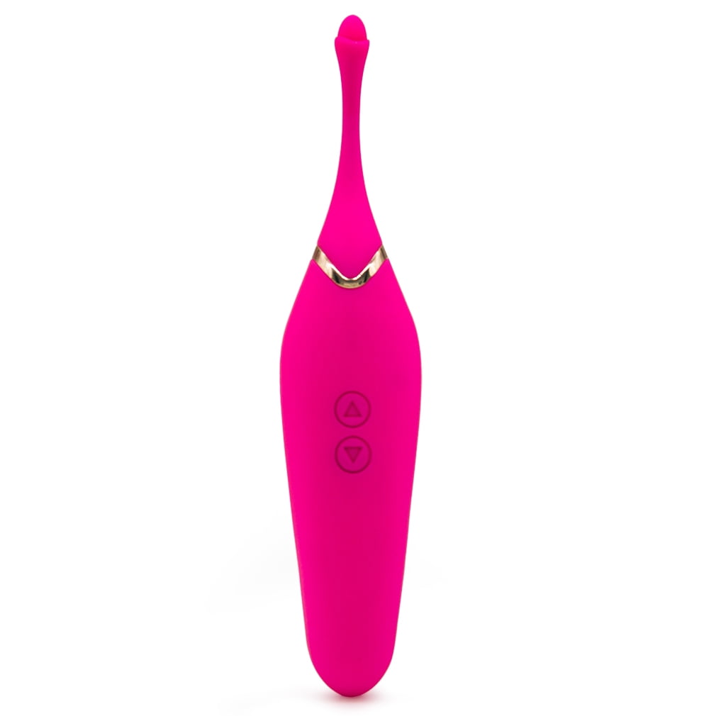 Tongue Vibrator Insertable G Spot Rabbit Vibrator Multiple Tongue Vibrating Modes And