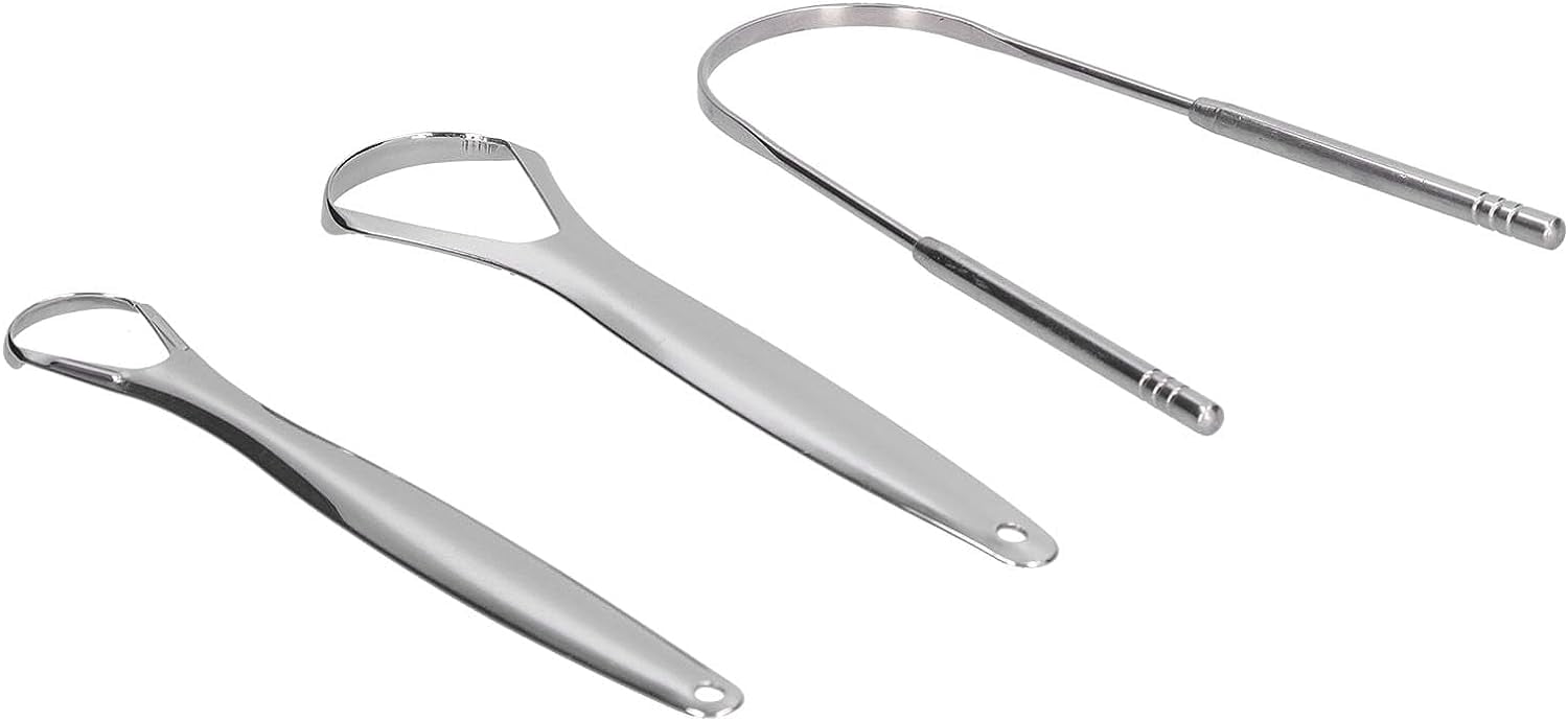 Tongue er Tongue er, Tongue Care Tool Smooth Edges 3 Pcs for the Tongue ...