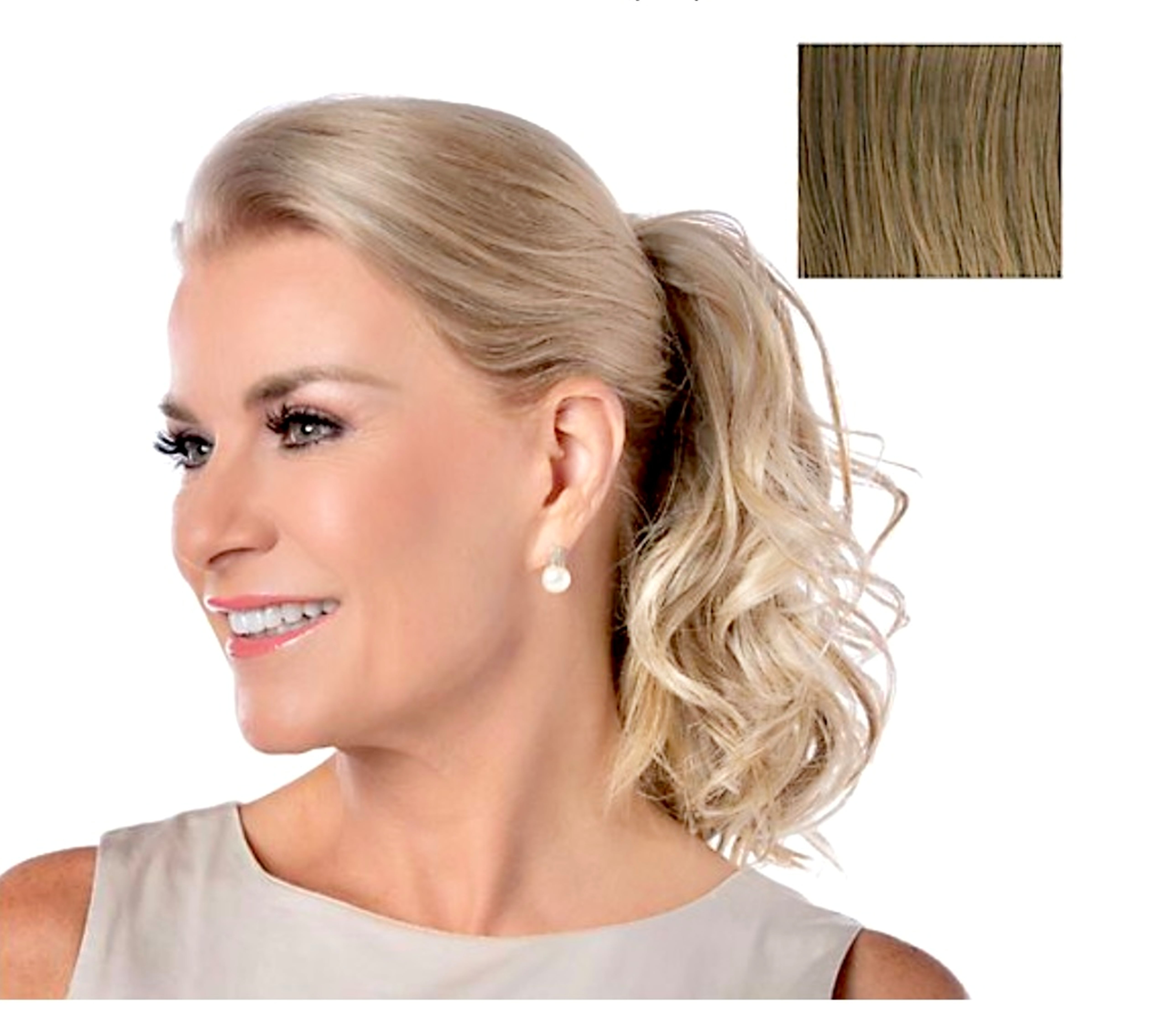 Toni Brattin Wavy Pony Tail A611274 - Brown Blonde - Walmart.com