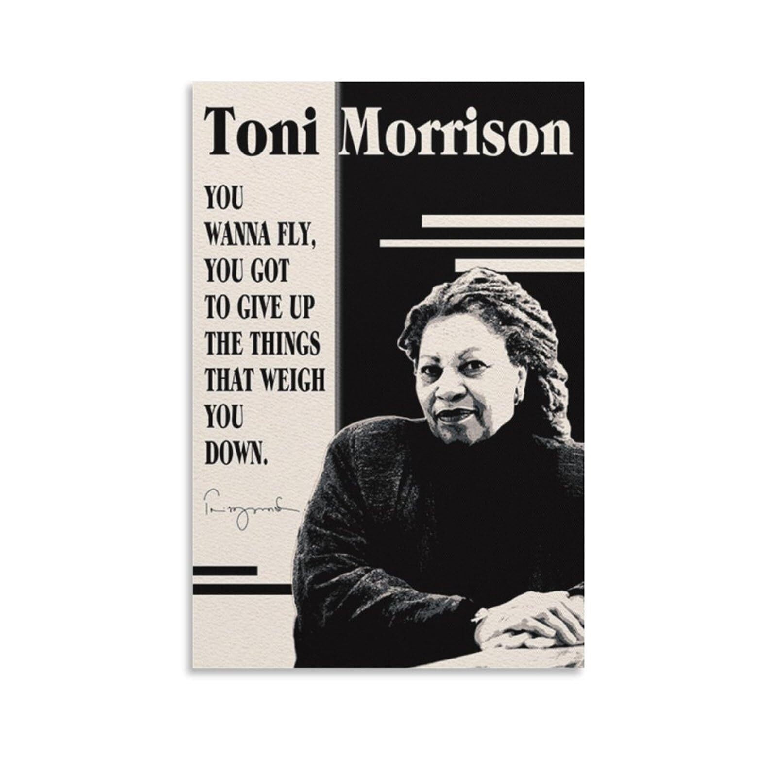 Toni Morrison Quotes Posters Famous Quote Art Poster Canvas Painting ...